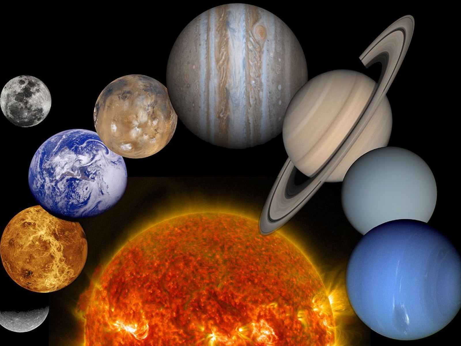 Sun Earth Moon Wallpapers - Wallpaper Cave