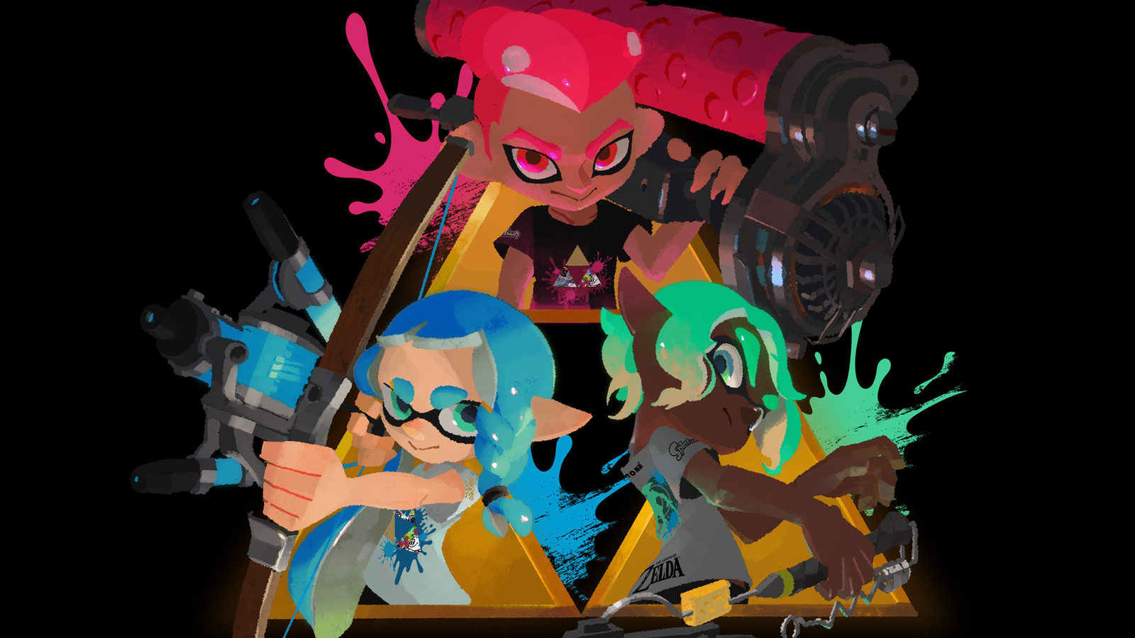 Splatfest Wallpapers - Wallpaper Cave