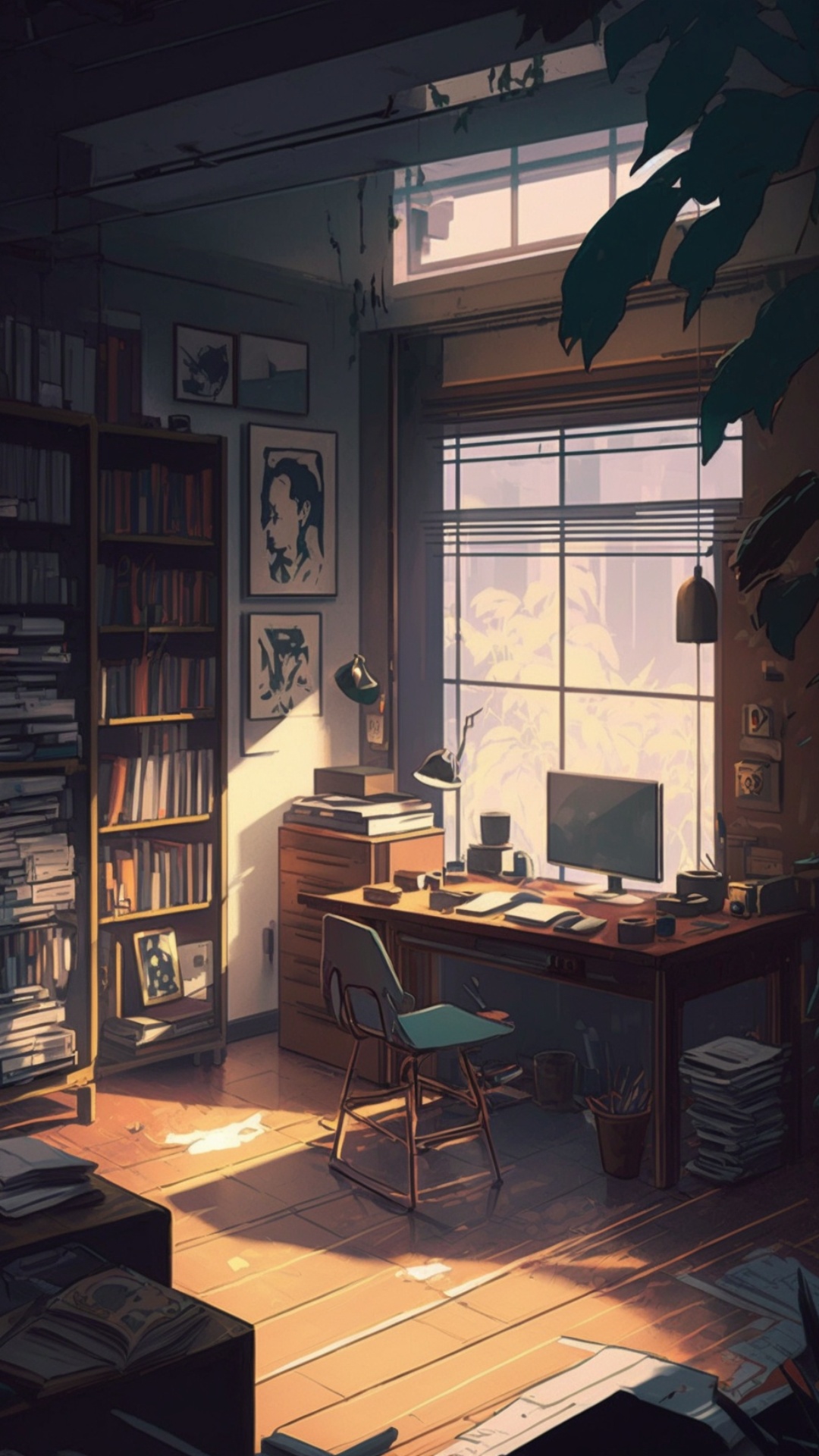Anime Study Mobile Wallpapers - Wallpaper Cave