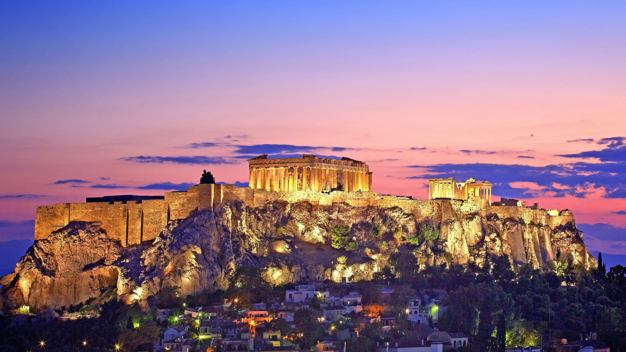 Acropolis Of Athens Wallpapers - Wallpaper Cave