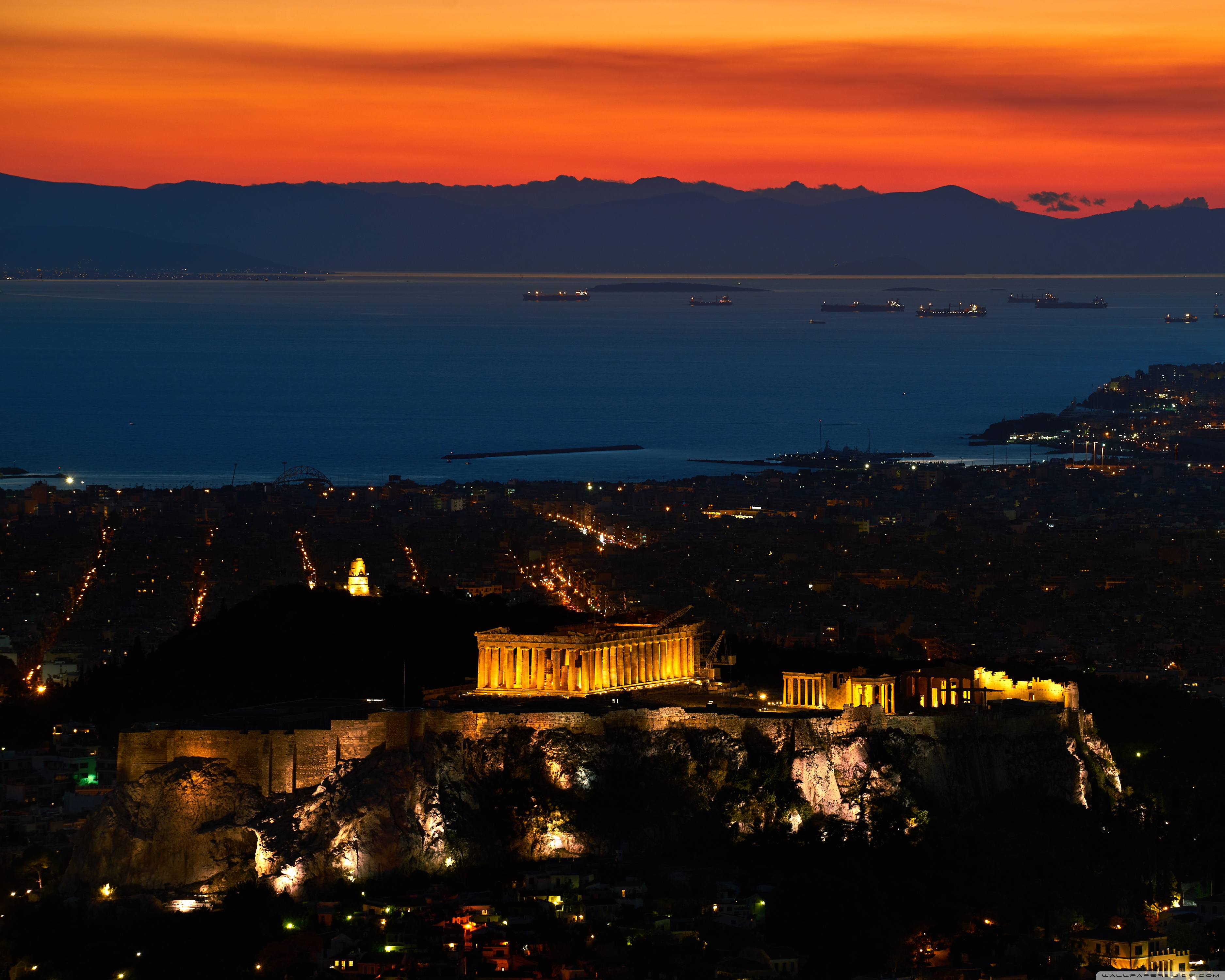 Acropolis Of Athens Wallpapers - Wallpaper Cave