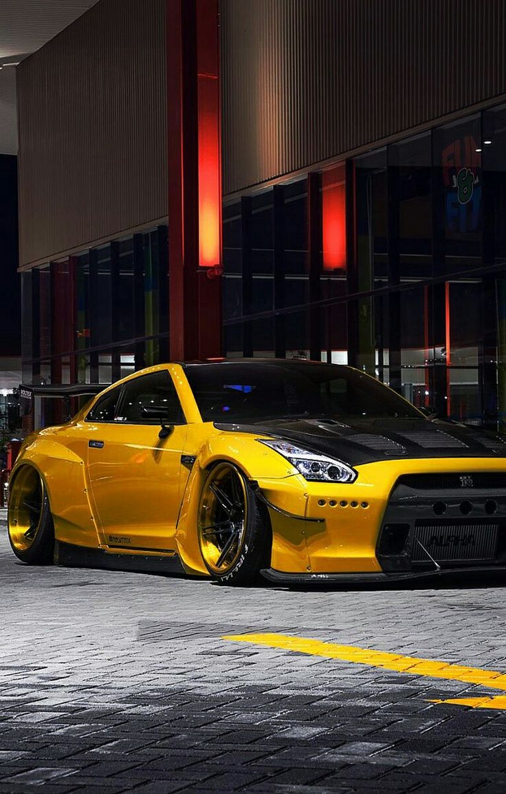 Yellow Nissan GTR Wallpapers - Wallpaper Cave