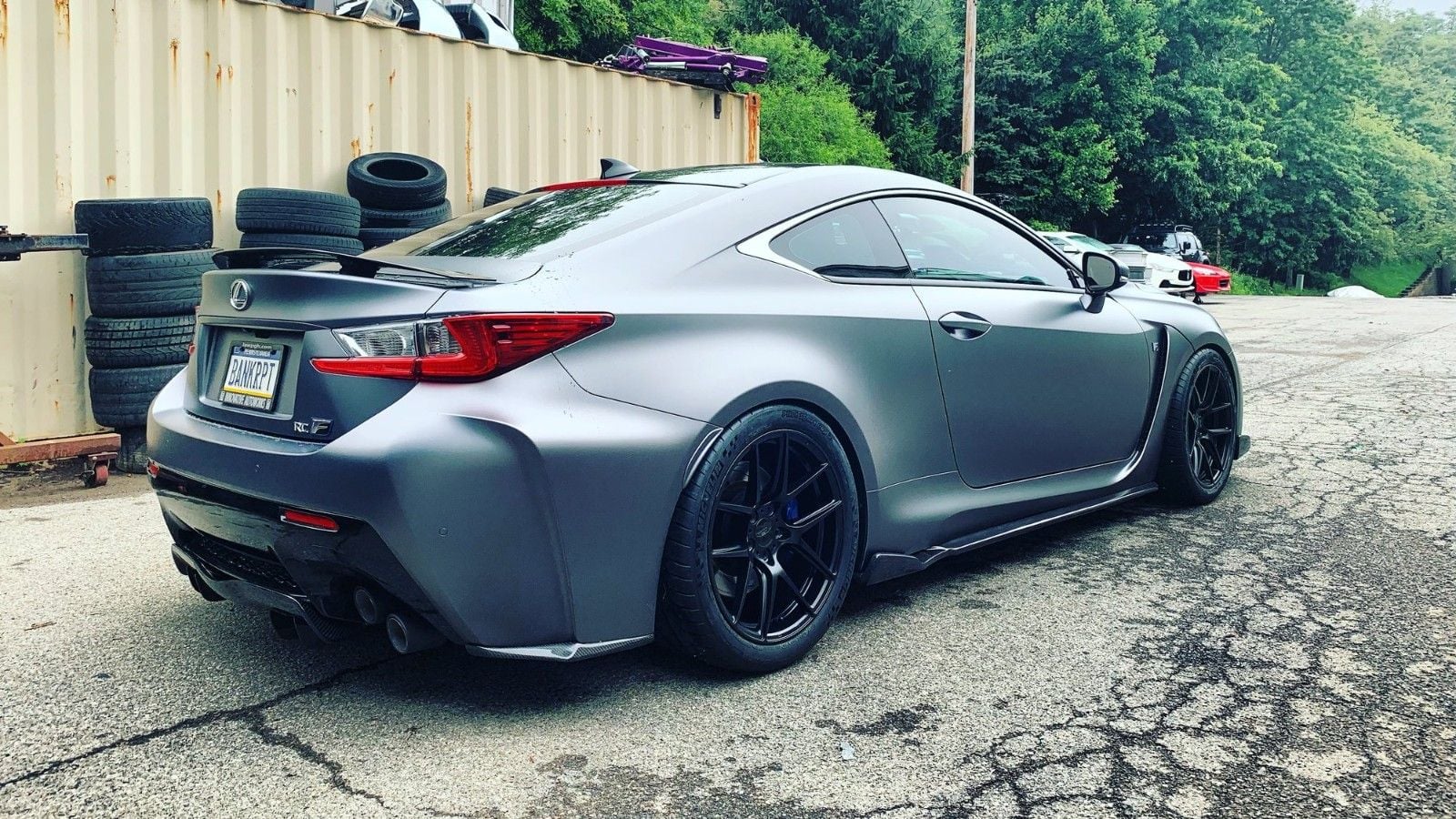 Lexus RC F Matte Black Wallpapers - Wallpaper Cave