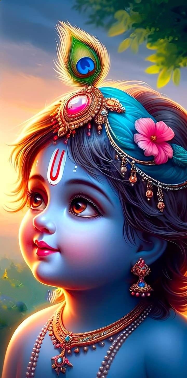 Krishna Childhood Wallpapers - Wallpaper Cave