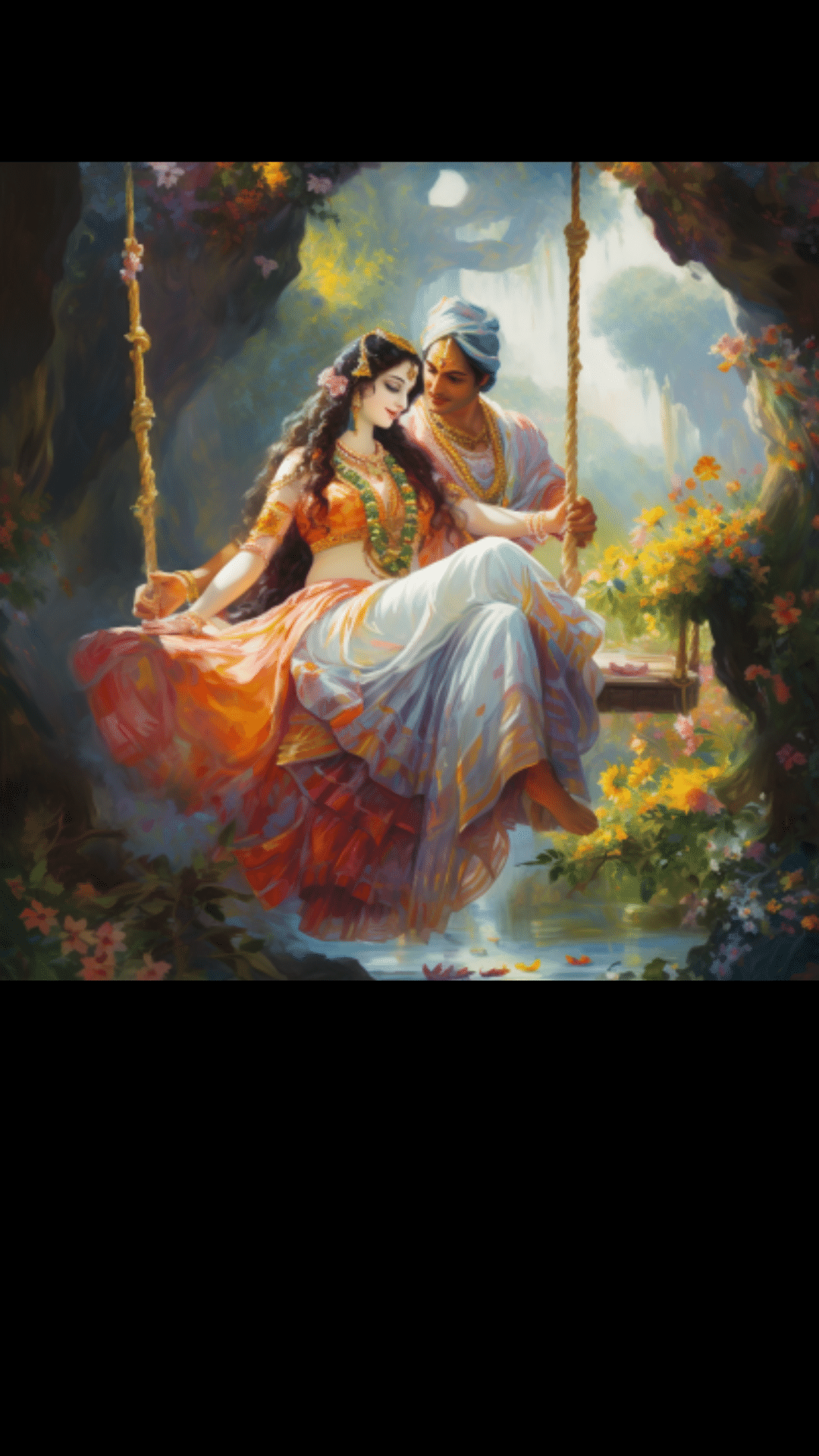 Radha Krishna AI Wallpapers - Wallpaper Cave