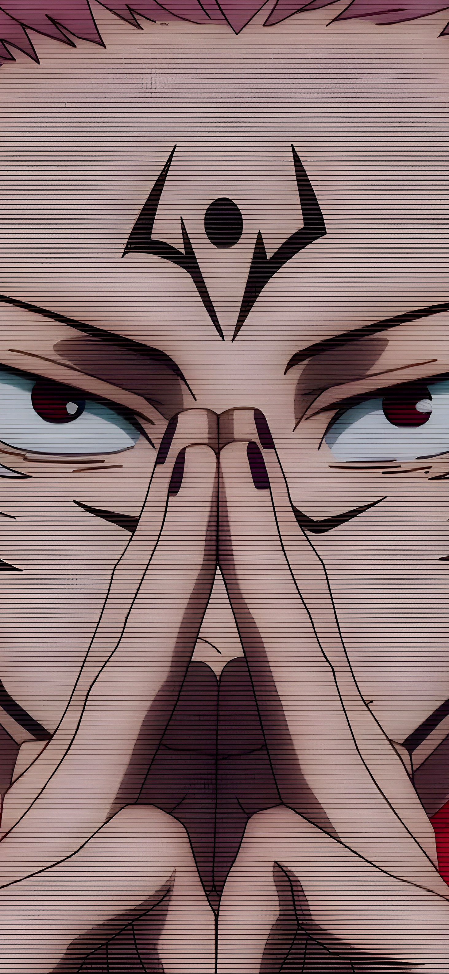 Sukuna Face Wallpapers - Wallpaper Cave