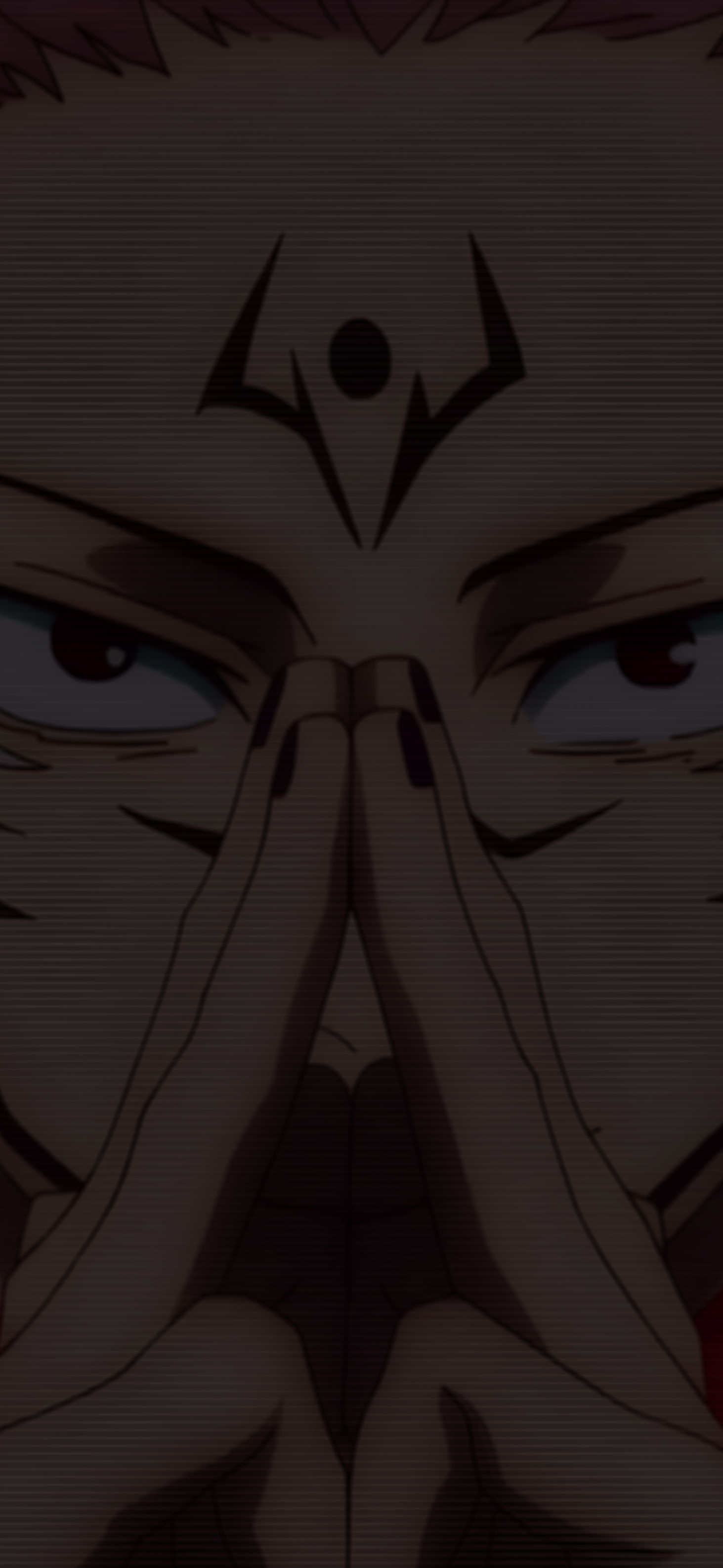 Sukuna Face Wallpapers - Wallpaper Cave