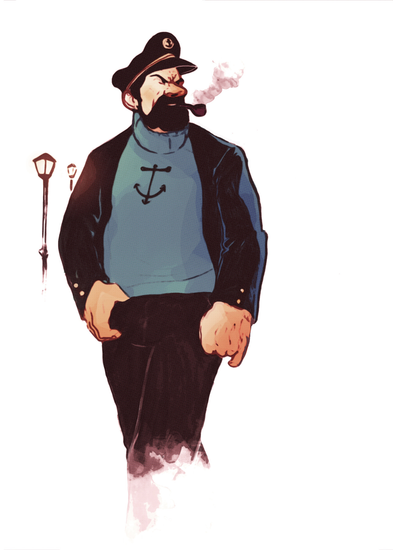 Captain Haddock Wallpapers - Wallpaper Cave