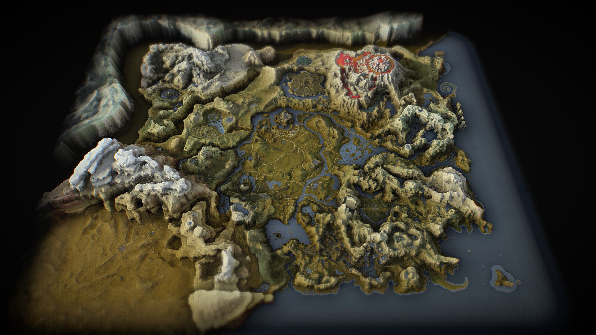 Hyrule Map Wallpapers - Wallpaper Cave