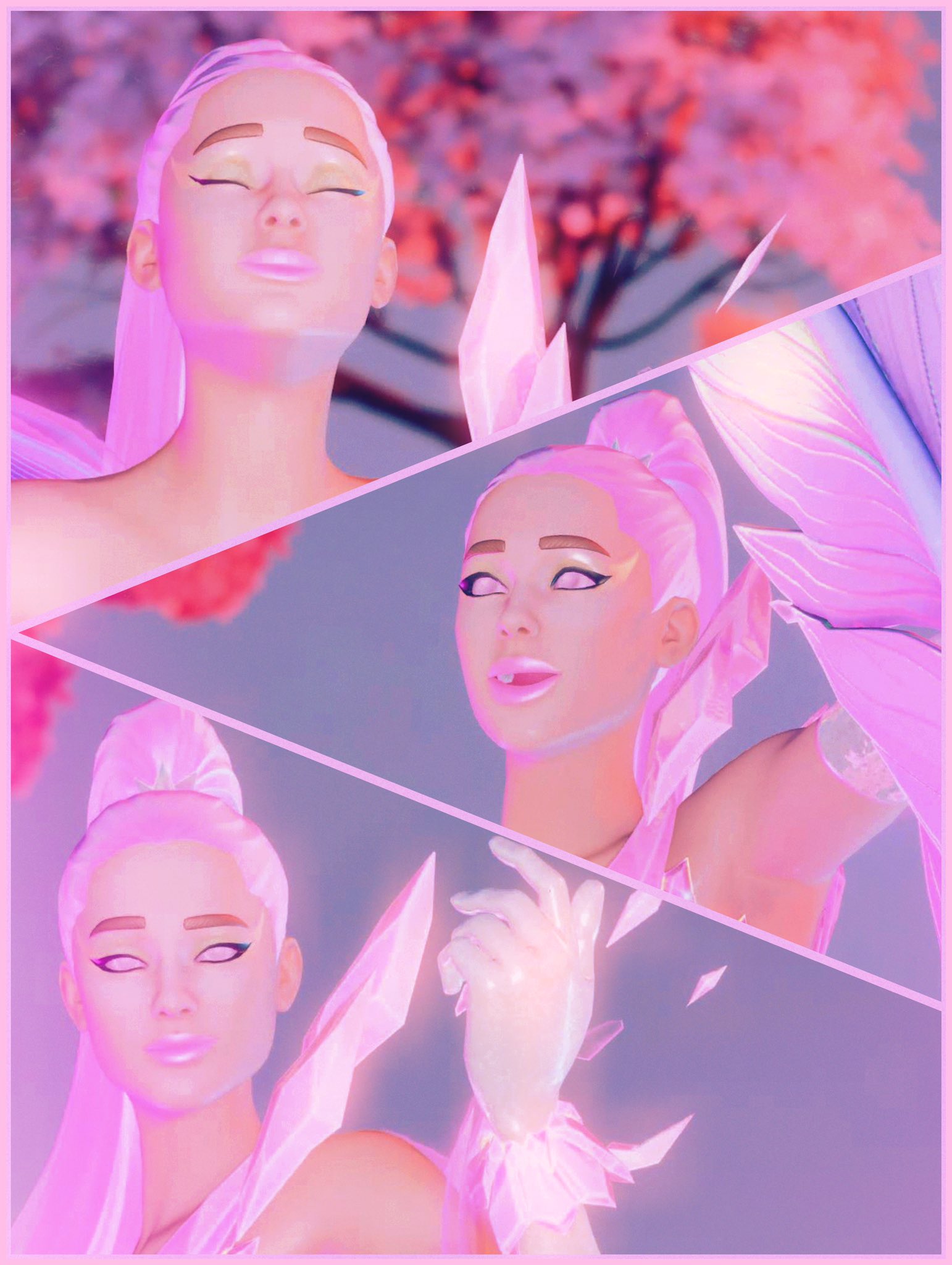 Rosy Rift Goddess Ariana Fortnite Wallpapers - Wallpaper Cave