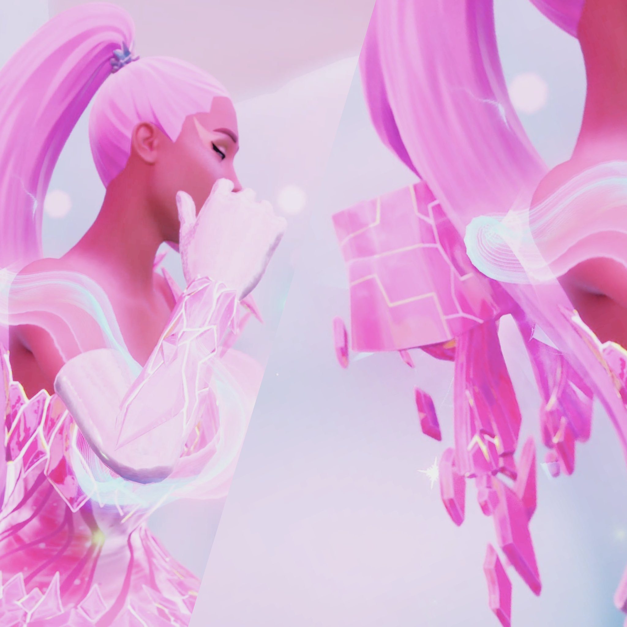 Rosy Rift Goddess Ariana Fortnite Wallpapers - Wallpaper Cave
