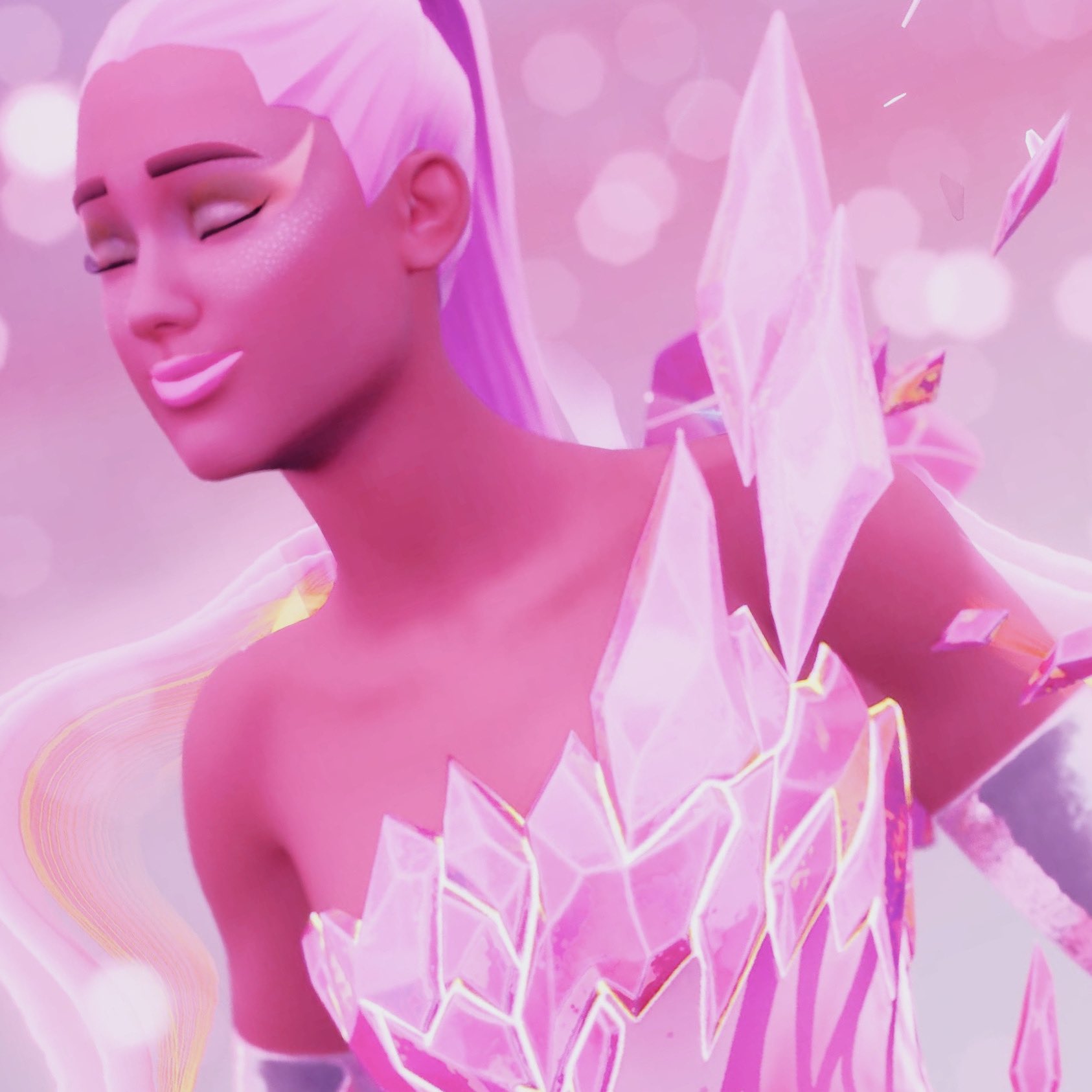 Rosy Rift Goddess Ariana Fortnite Wallpapers - Wallpaper Cave