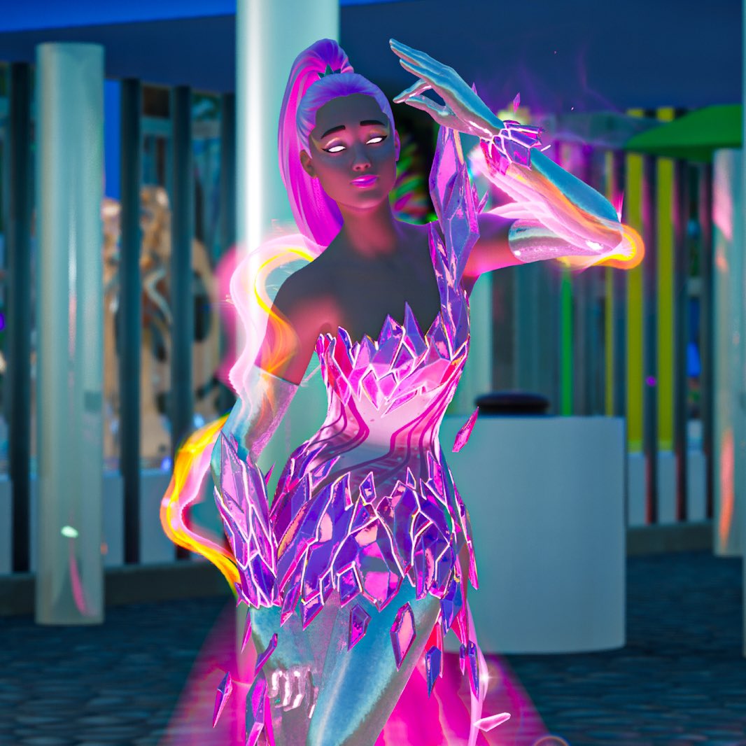 Rosy Rift Goddess Ariana Fortnite Wallpapers - Wallpaper Cave