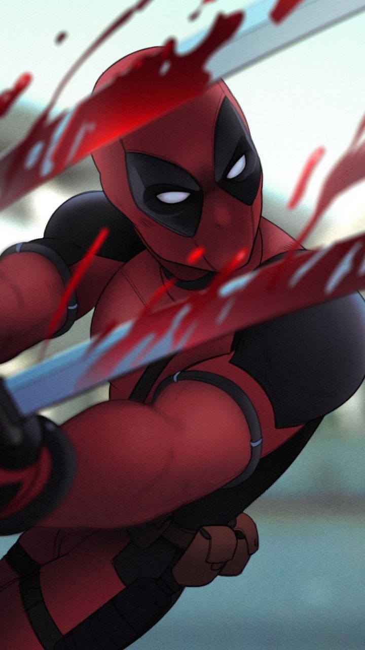 Deadpool With Katana Wallpapers - Wallpaper Cave