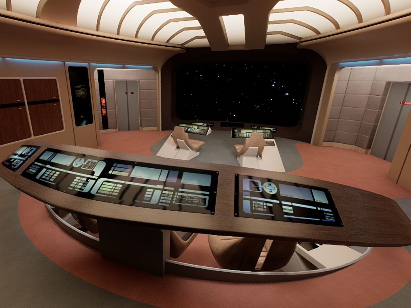 NCC-1701-D Bridge Wallpapers - Wallpaper Cave