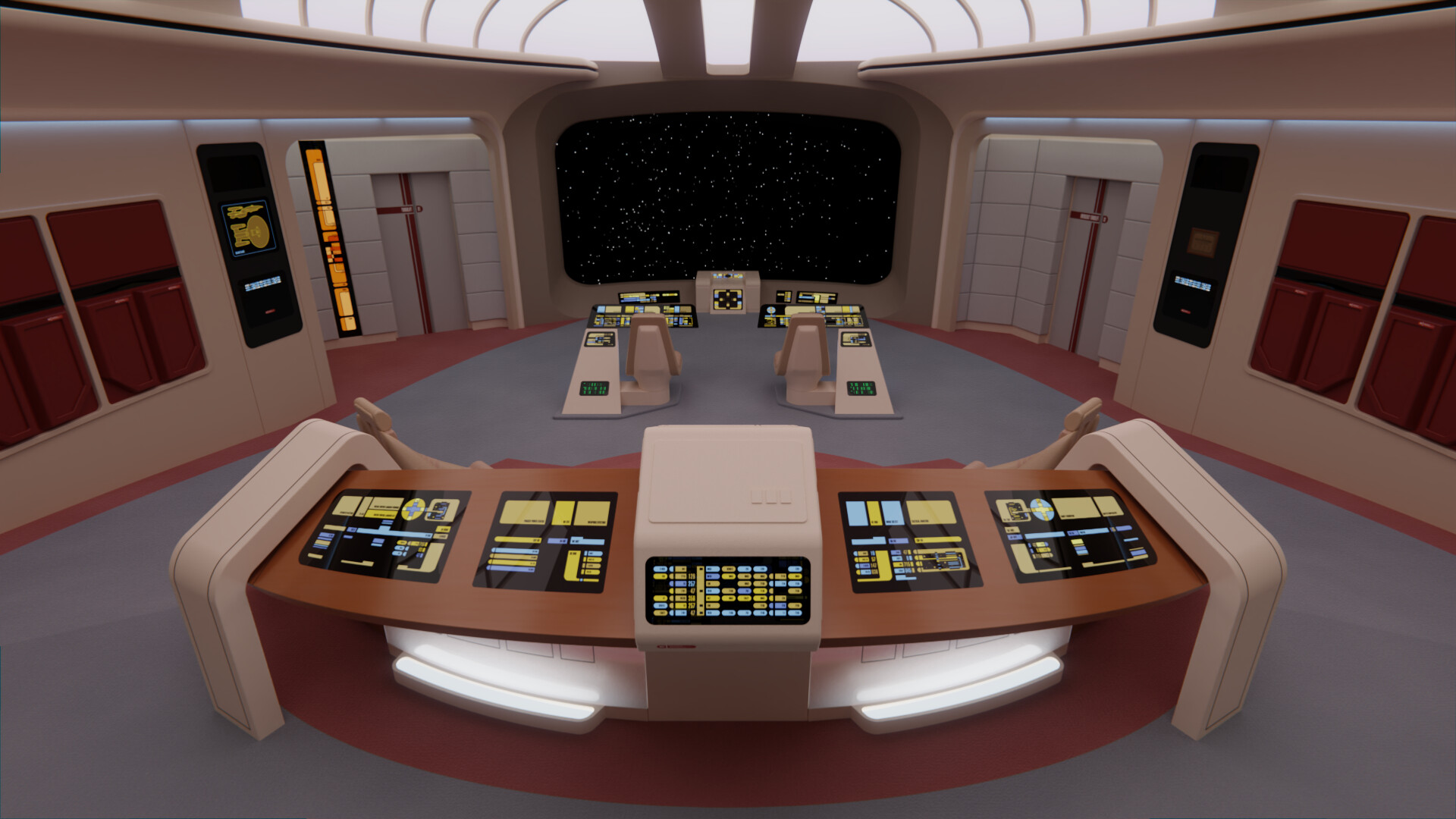 NCC-1701-D Bridge Wallpapers - Wallpaper Cave