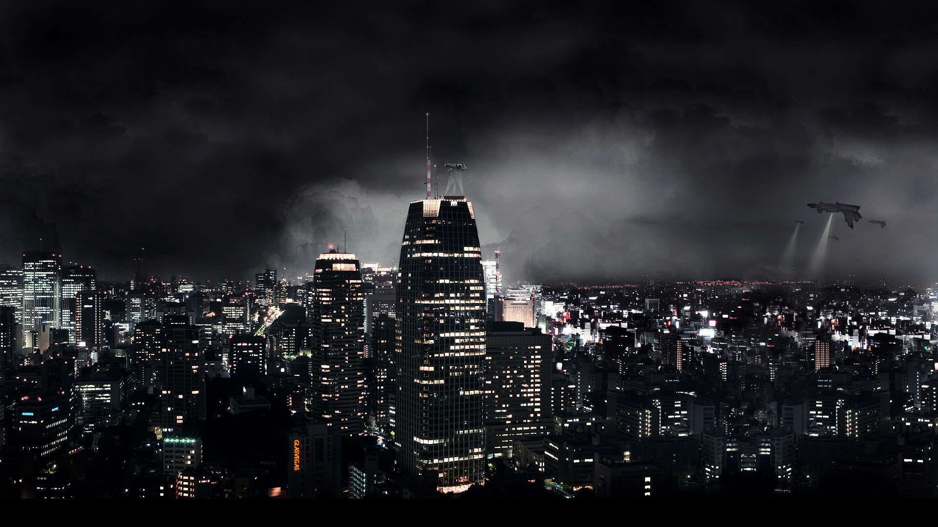 Noir Dark City Street Wallpaper Photography // Film Noir :: Behance