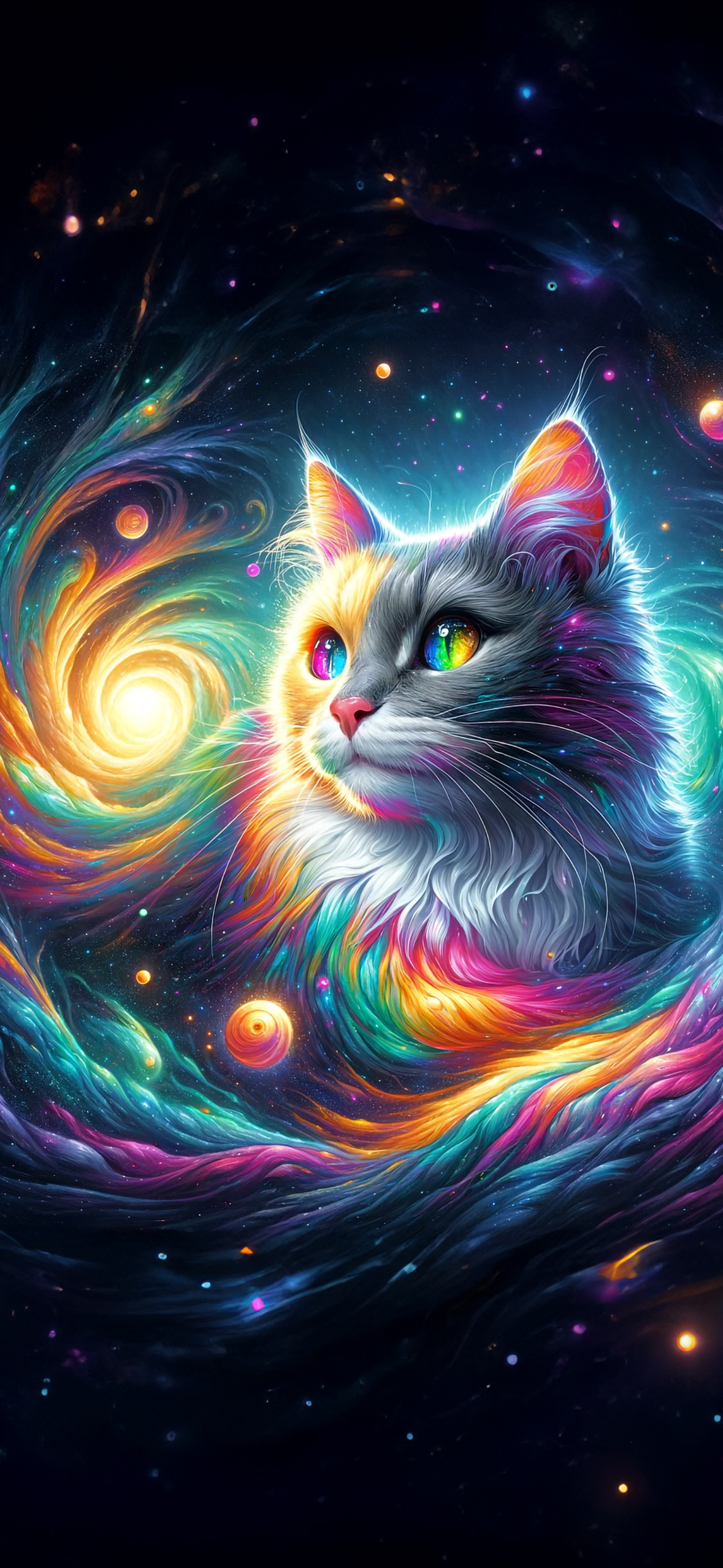 Cat Abstract Wallpapers - Wallpaper Cave