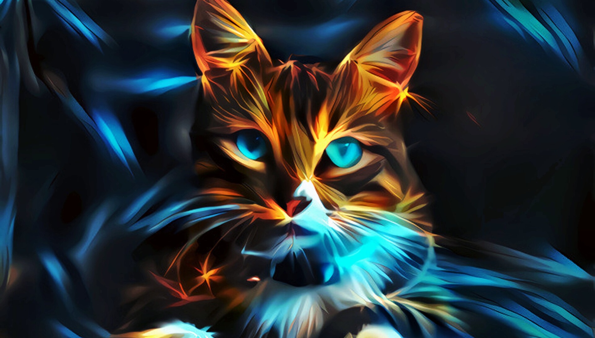 Cat Abstract Wallpapers - Wallpaper Cave