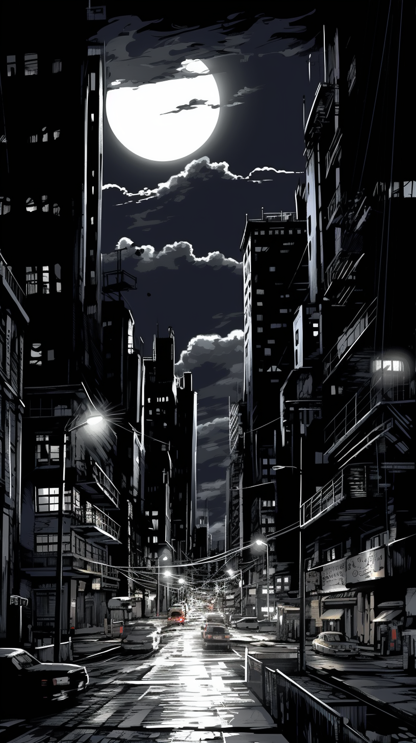 Anime City Dark Wallpapers - Wallpaper Cave
