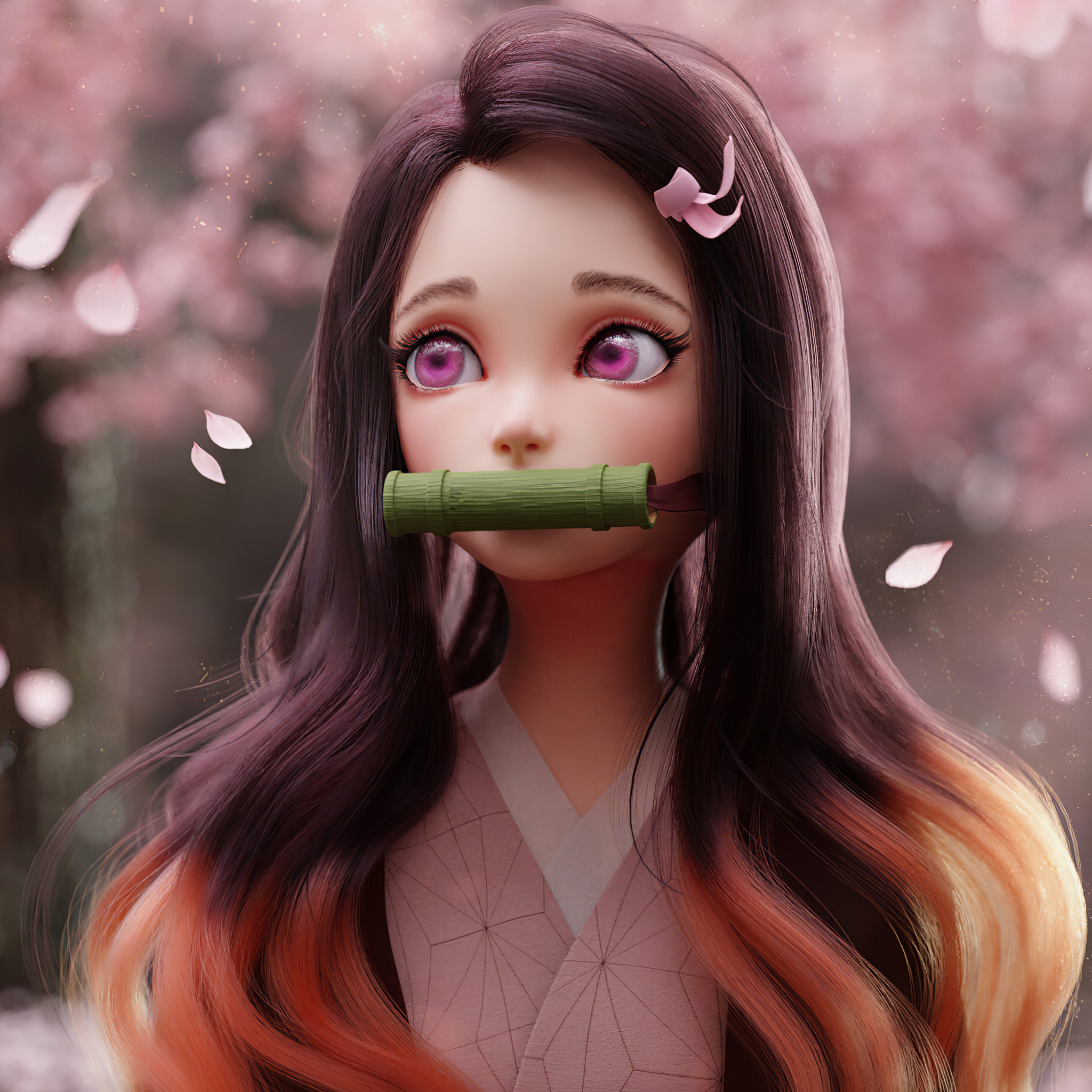 Nezuko 8k Wallpapers - Wallpaper Cave