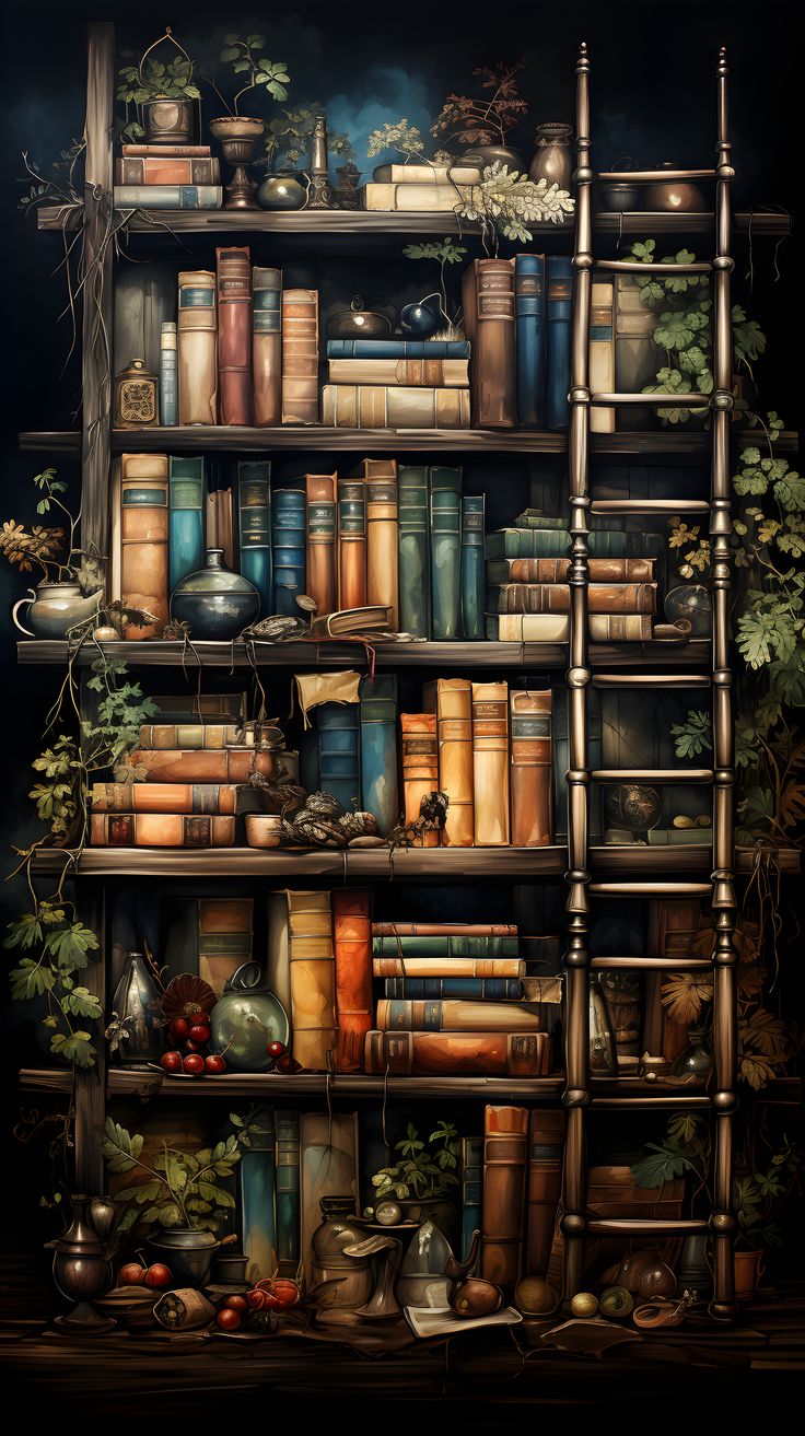 Books Library Wallpapers - Wallpaper Cave