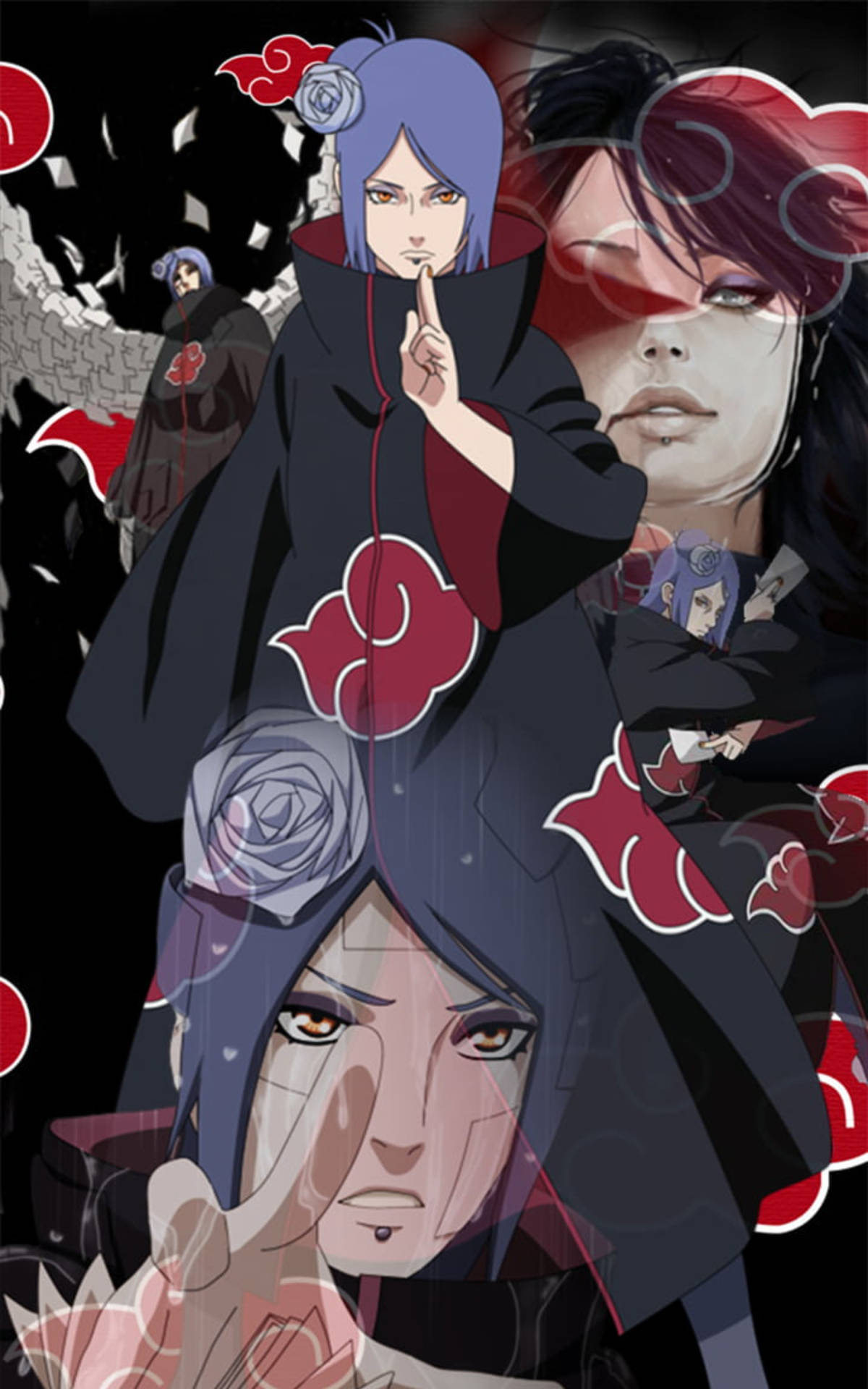 Akatsuki Konan Minimalist Wallpapers - Wallpaper Cave