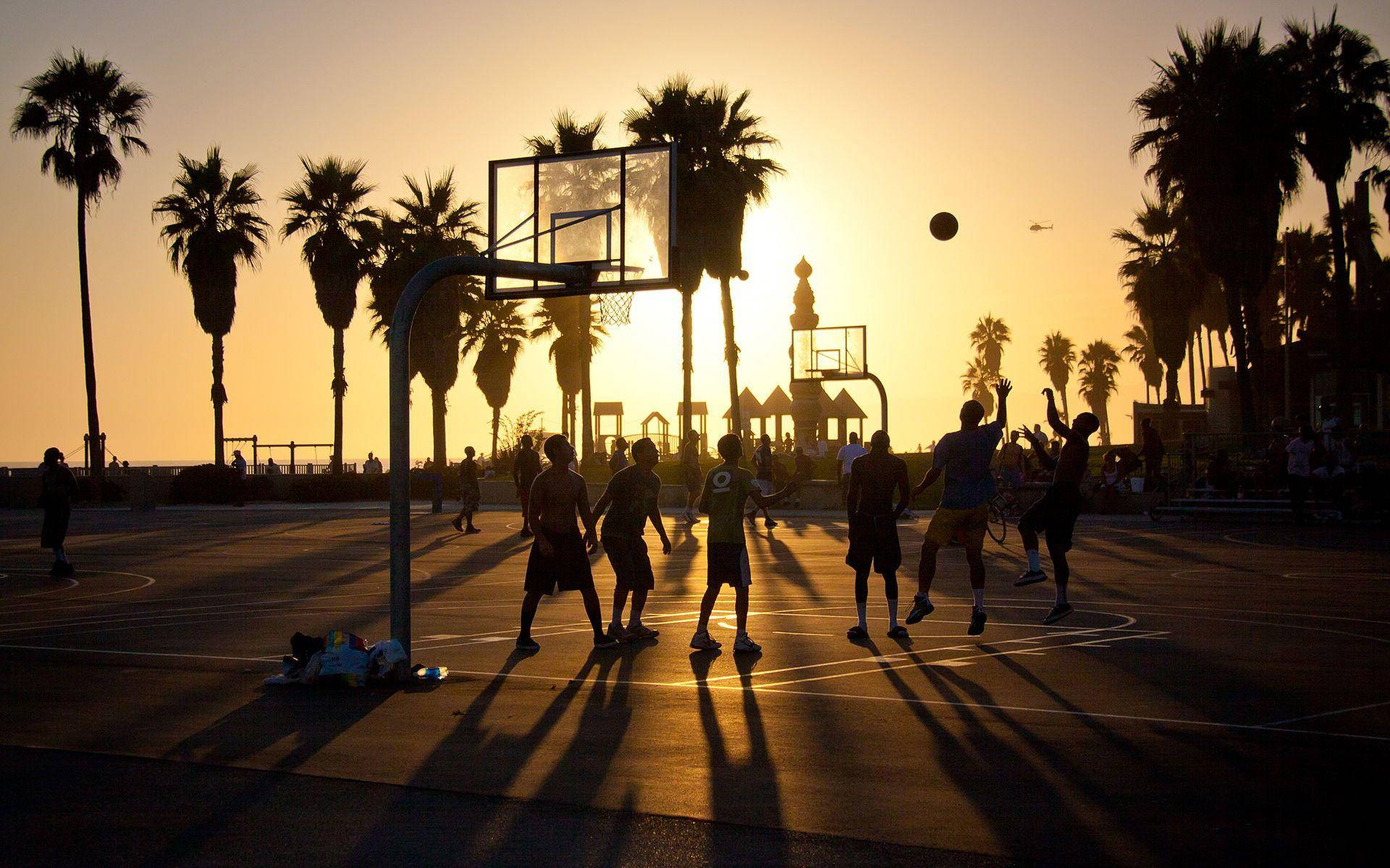 Sunset Basketball Wallpapers - Wallpaper Cave