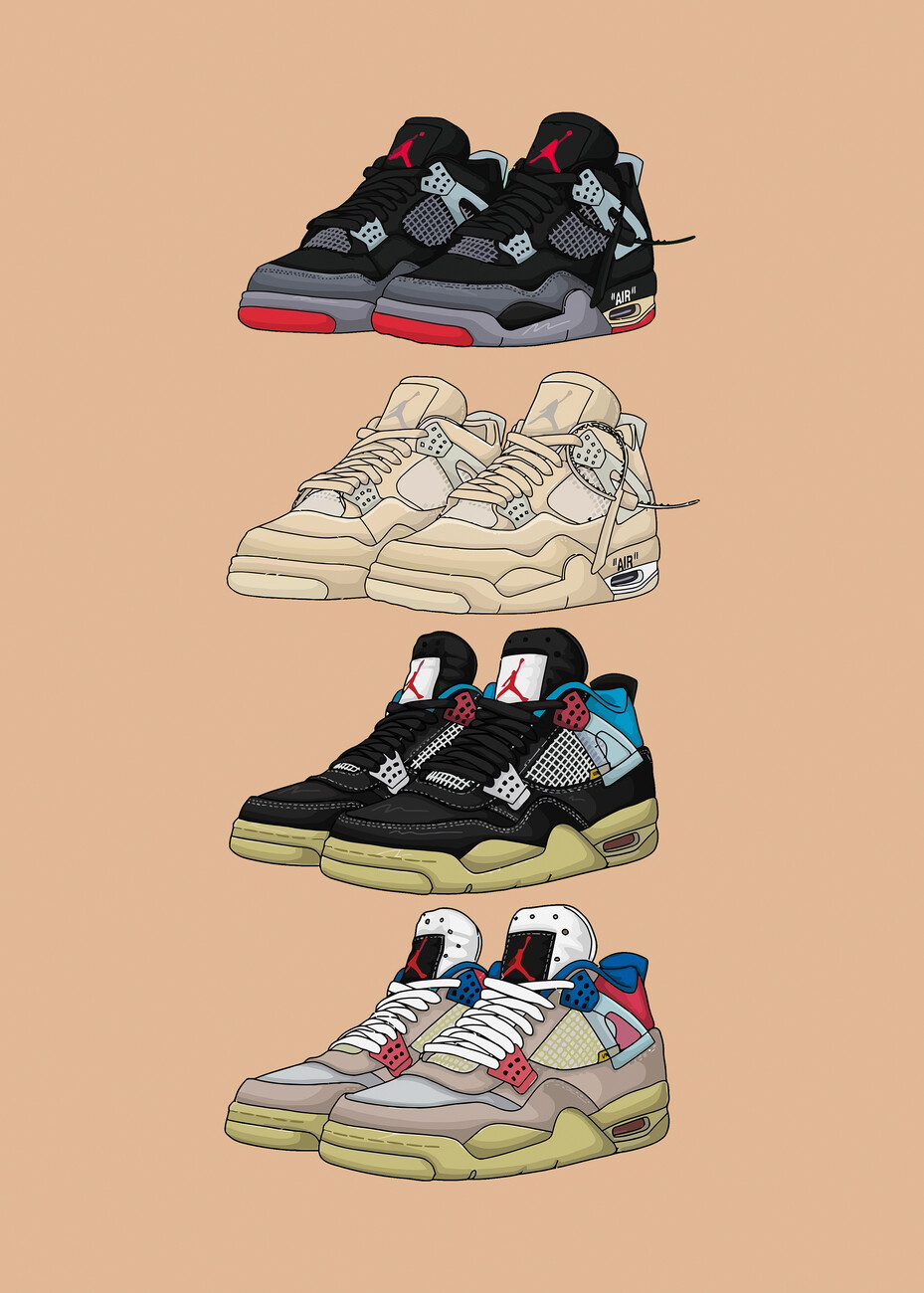 iPhone Jordan 4 Wallpapers - Wallpaper Cave