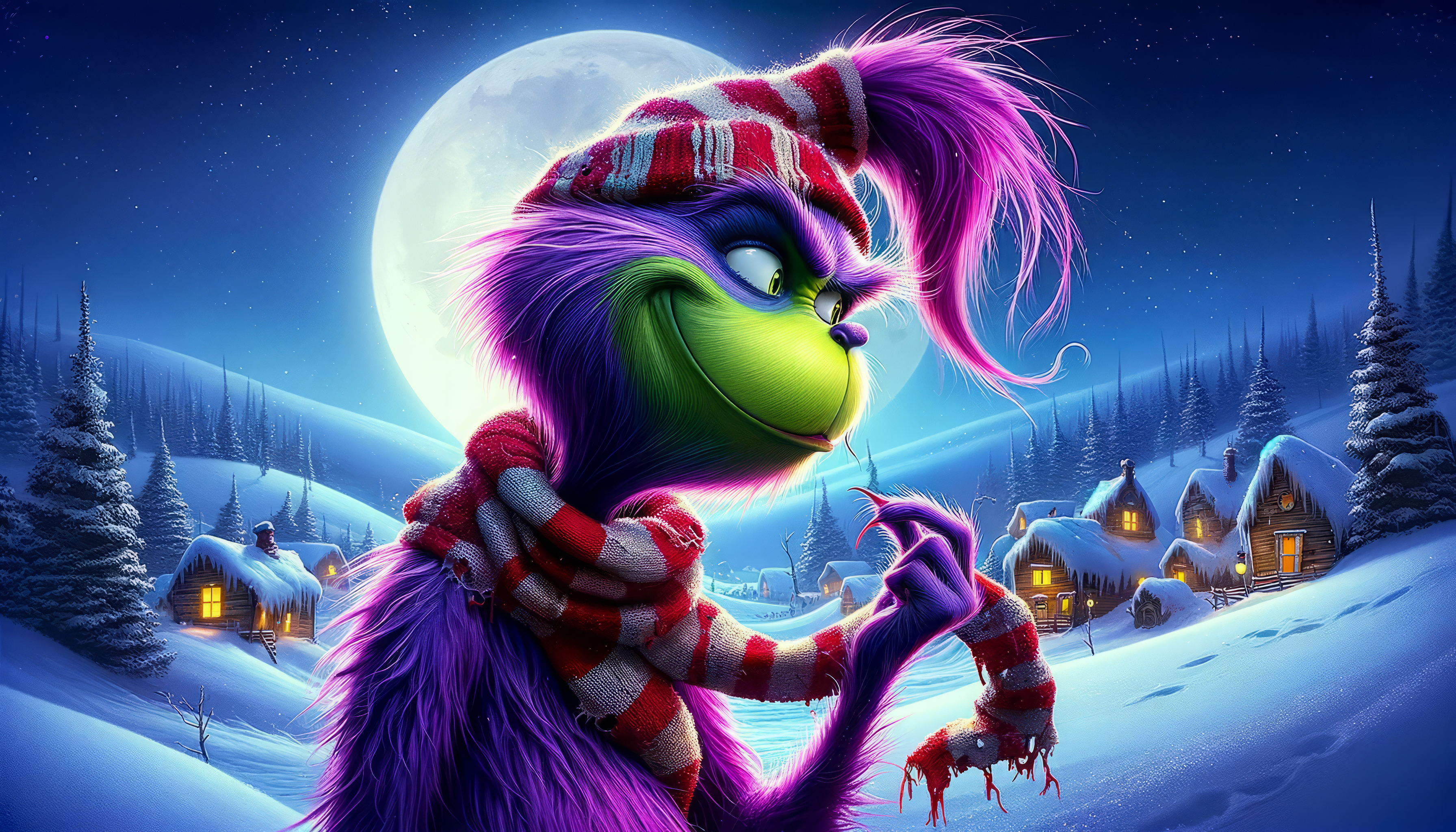 Winter Grinch Wallpapers - Wallpaper Cave