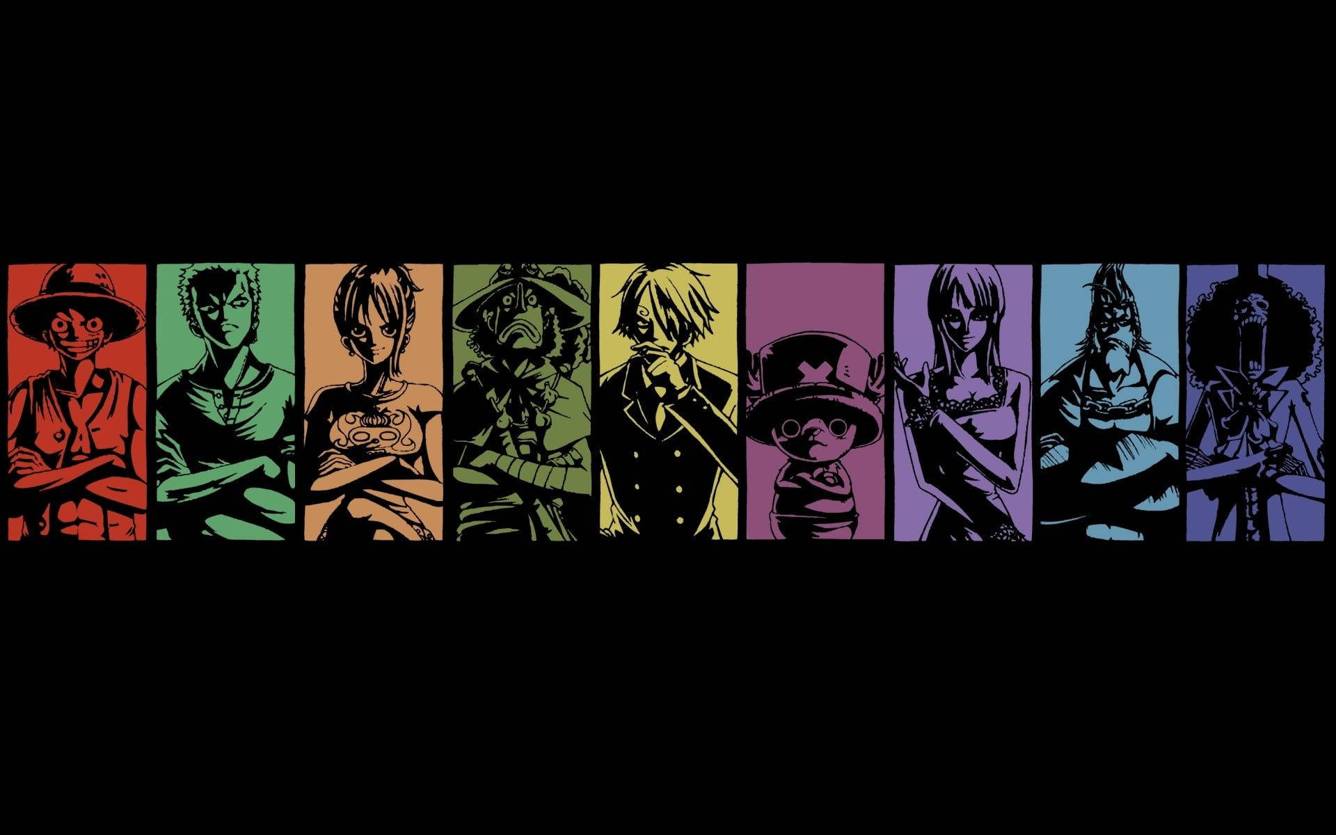 One Piece Straw Hat Pirates Desktop Wallpapers - Wallpaper Cave