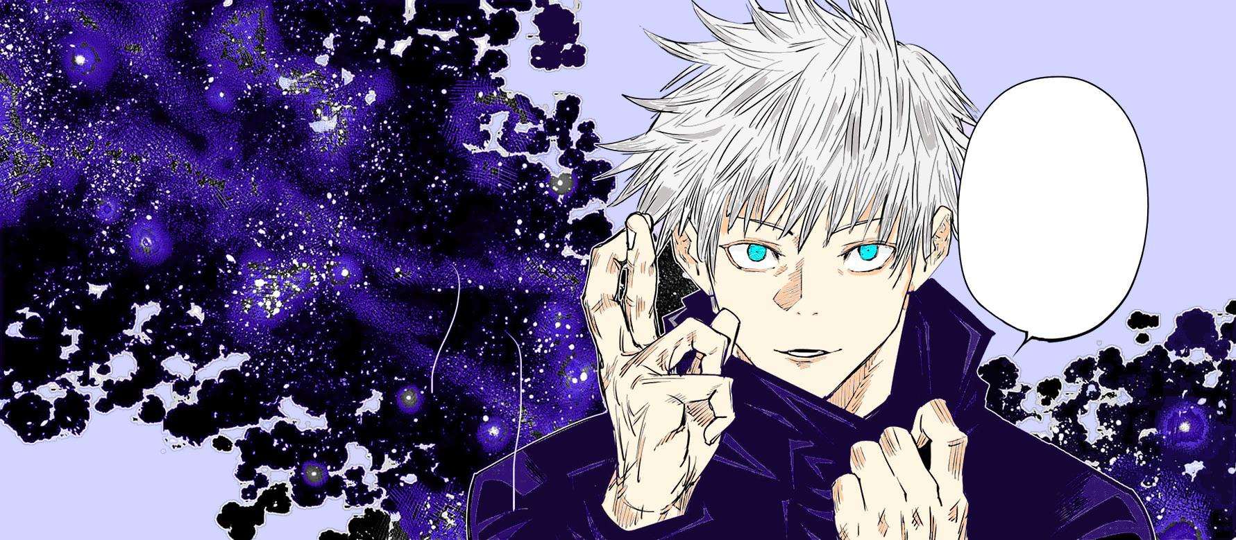 Gojo Manga Panel Desktop Wallpapers - Wallpaper Cave