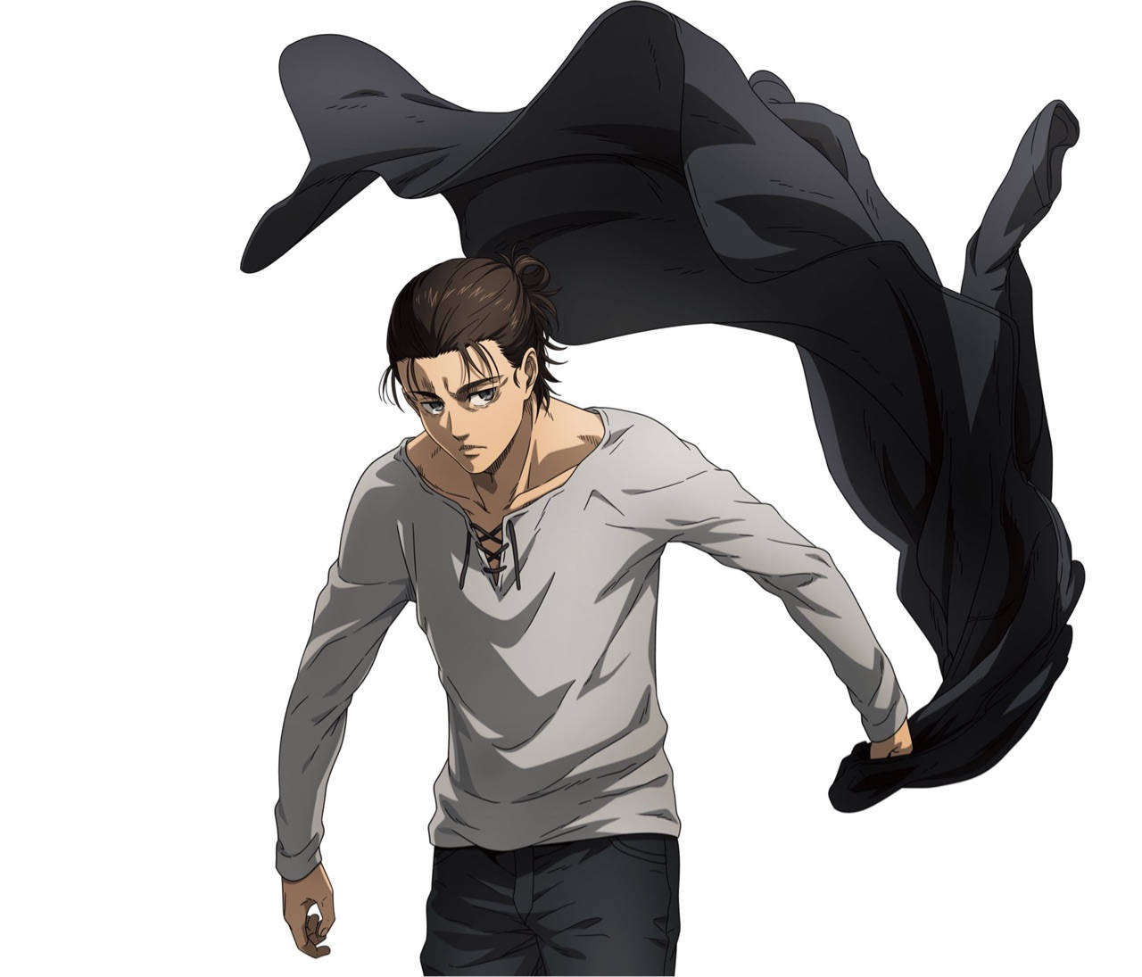 Eren Black And White Wallpapers - Wallpaper Cave