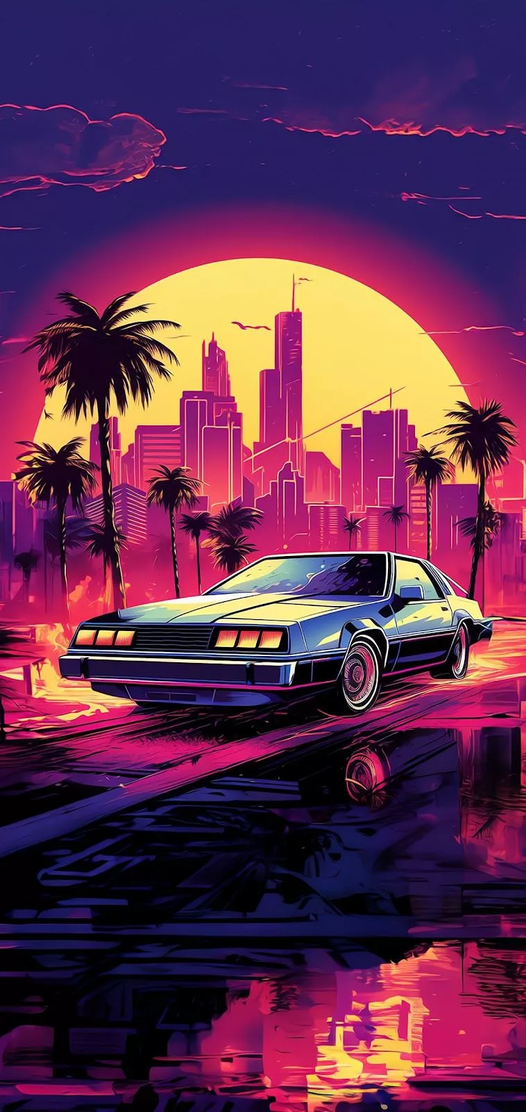OutRun iPhone Wallpapers - Wallpaper Cave