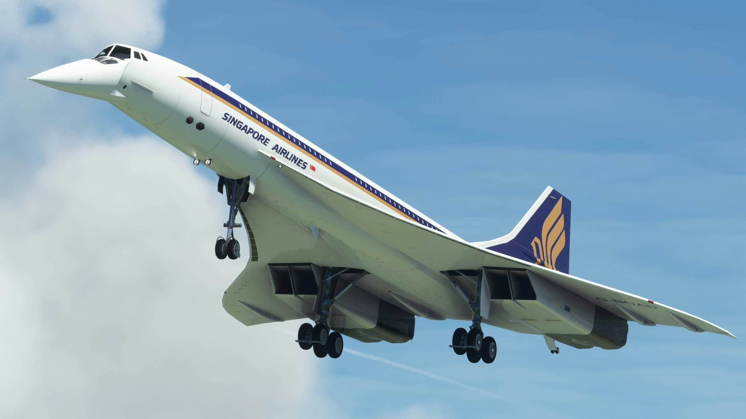 Singapore Airlines Concorde Wallpapers - Wallpaper Cave