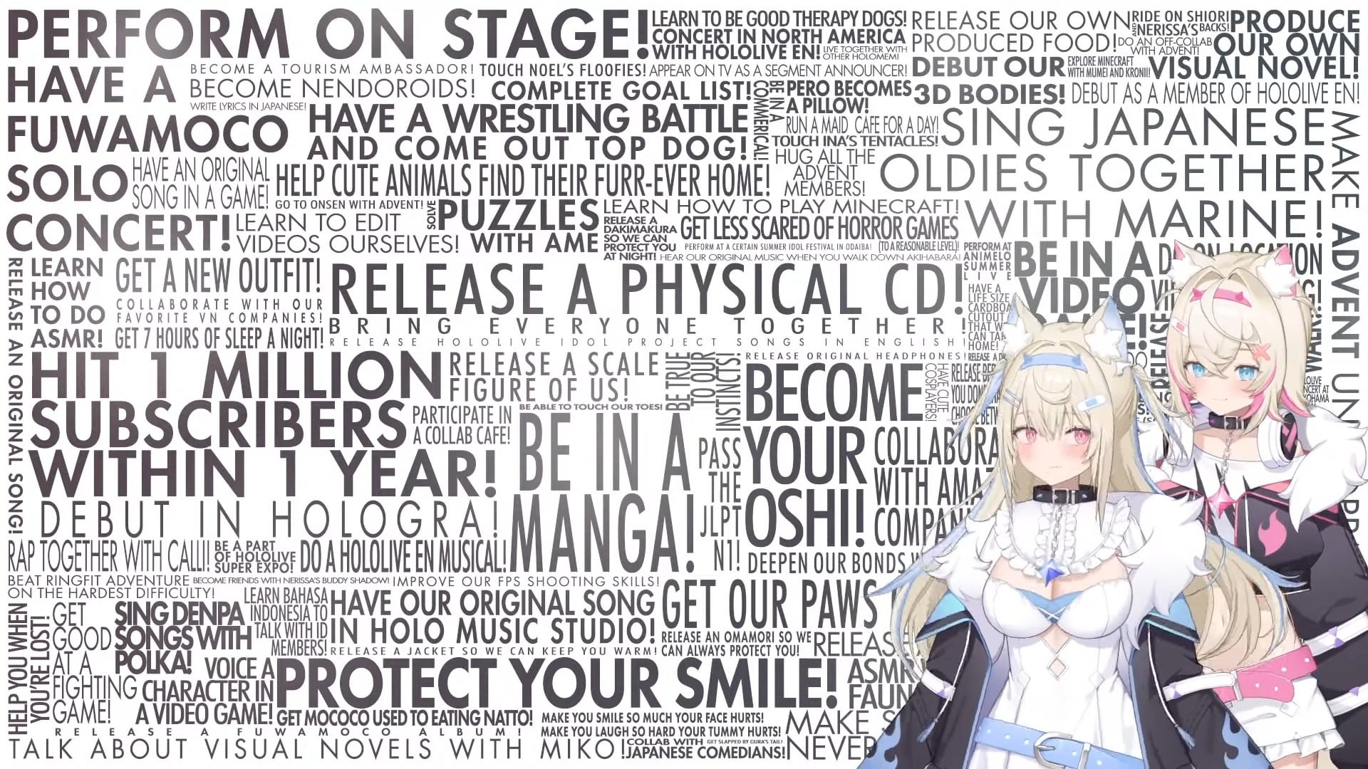 Fuwamoco Wallpapers - Wallpaper Cave