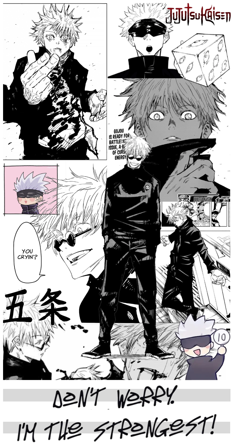 Gojo Manga Panel Wallpapers - Wallpaper Cave