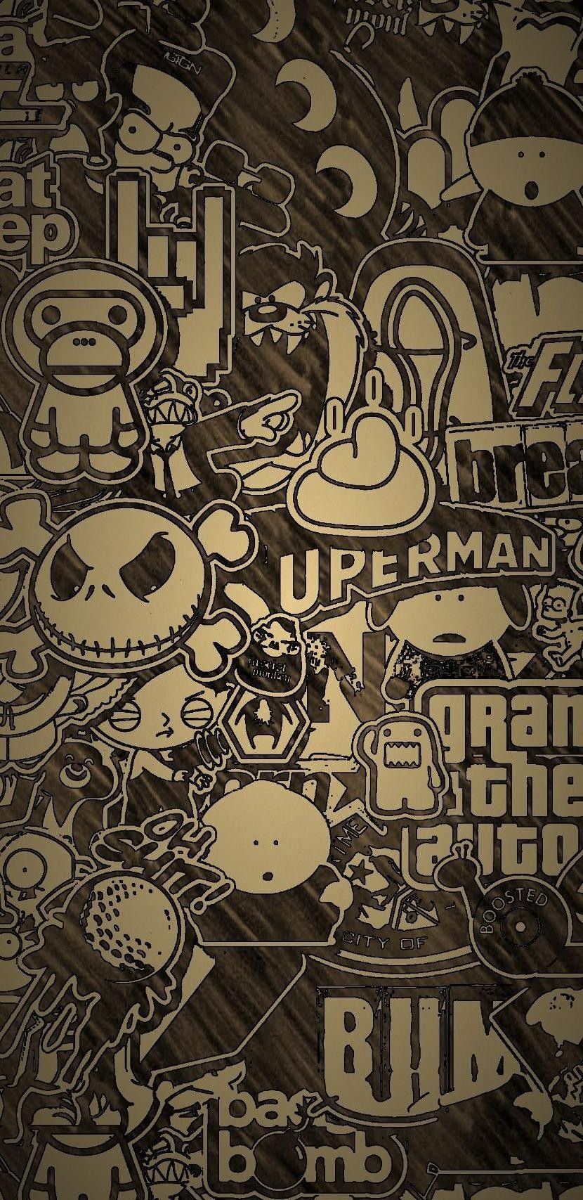 Sticker Bomb iPhone Wallpapers - Wallpaper Cave