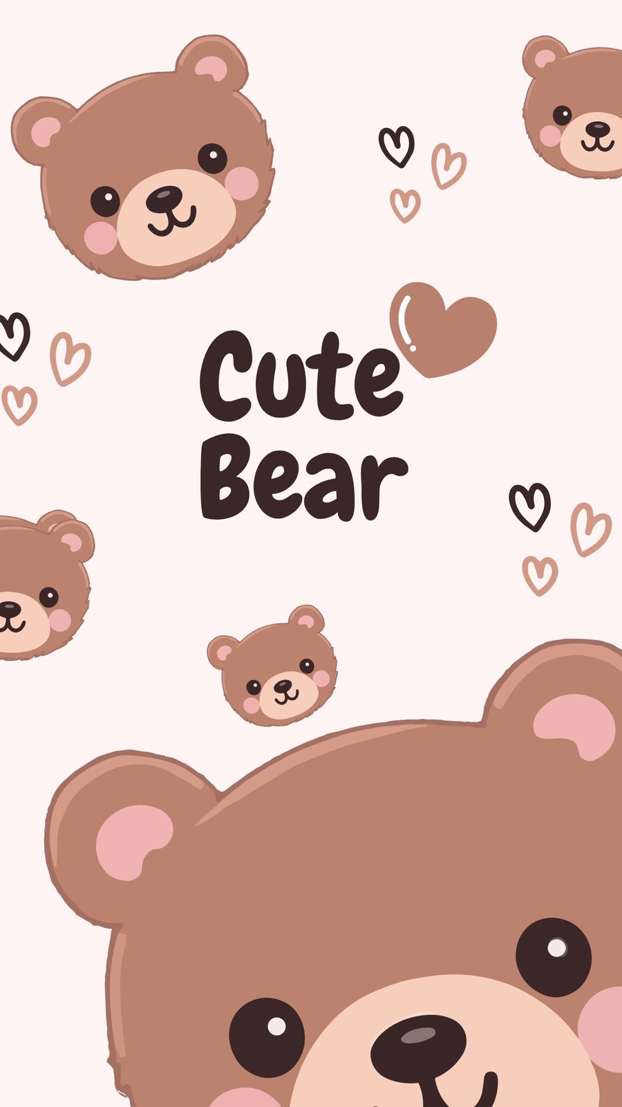 Cute Bear Phone Wallpapers - Wallpaper Cave