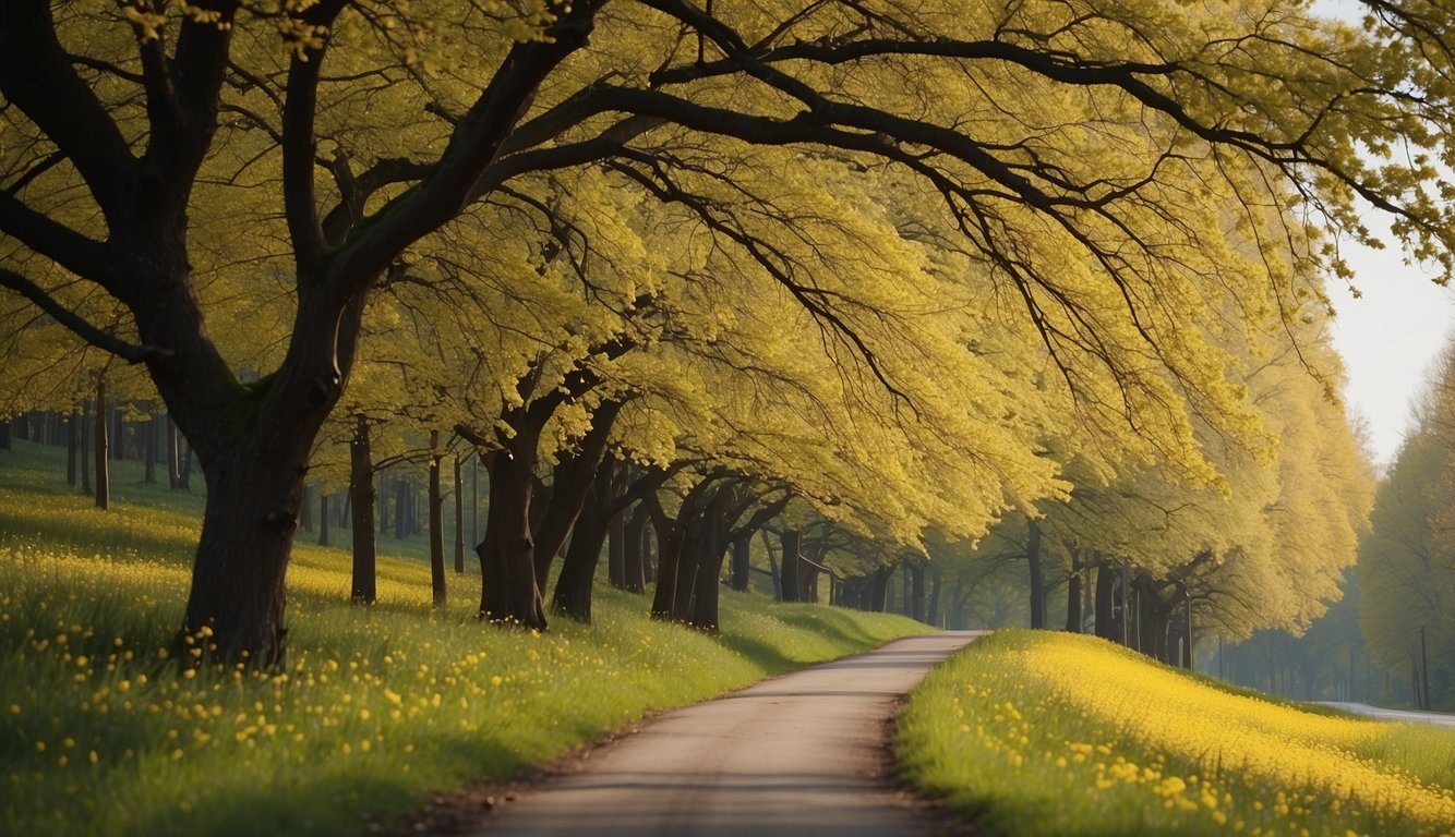 Yellow Spring Roads Wallpapers - Wallpaper Cave