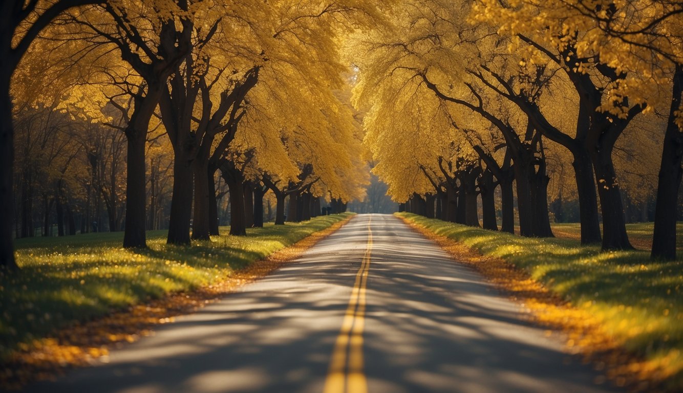 Yellow Spring Roads Wallpapers - Wallpaper Cave