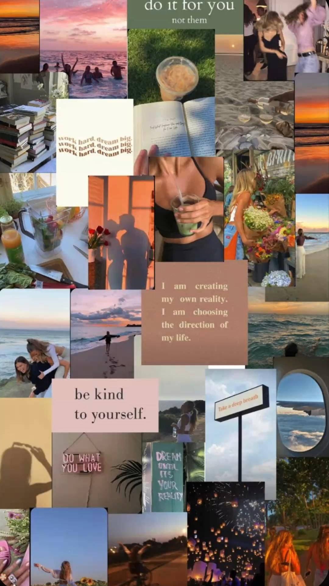 That Girl Collage Wallpapers - Wallpaper Cave