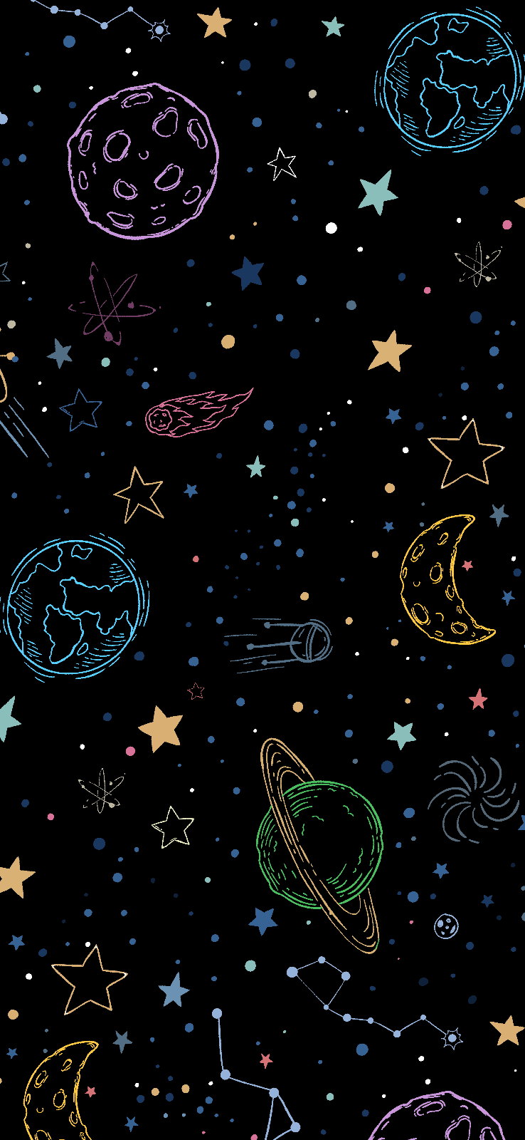 Space Art Phone Wallpapers - Wallpaper Cave