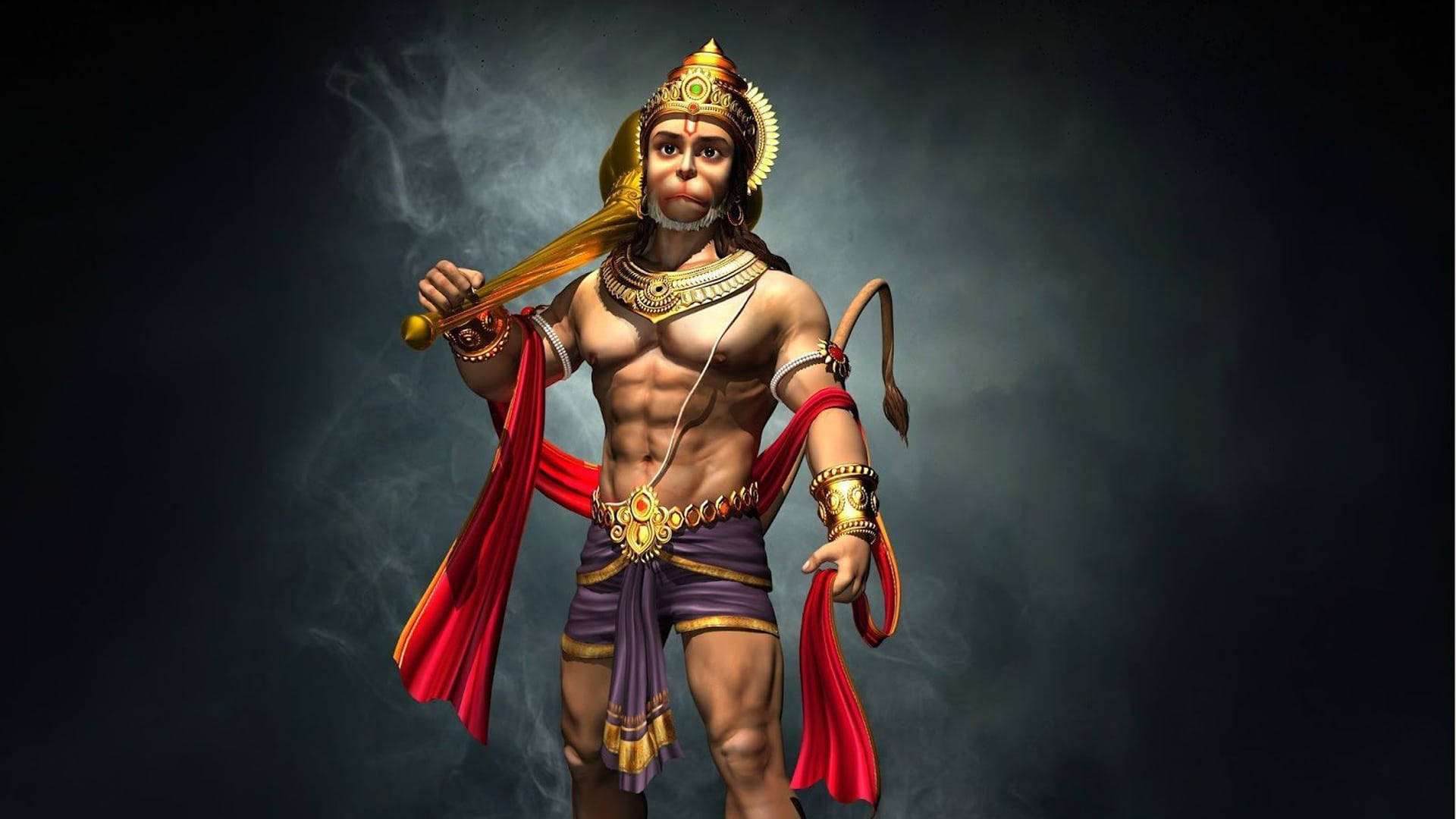 Hanuman Neon Wallpapers - Wallpaper Cave