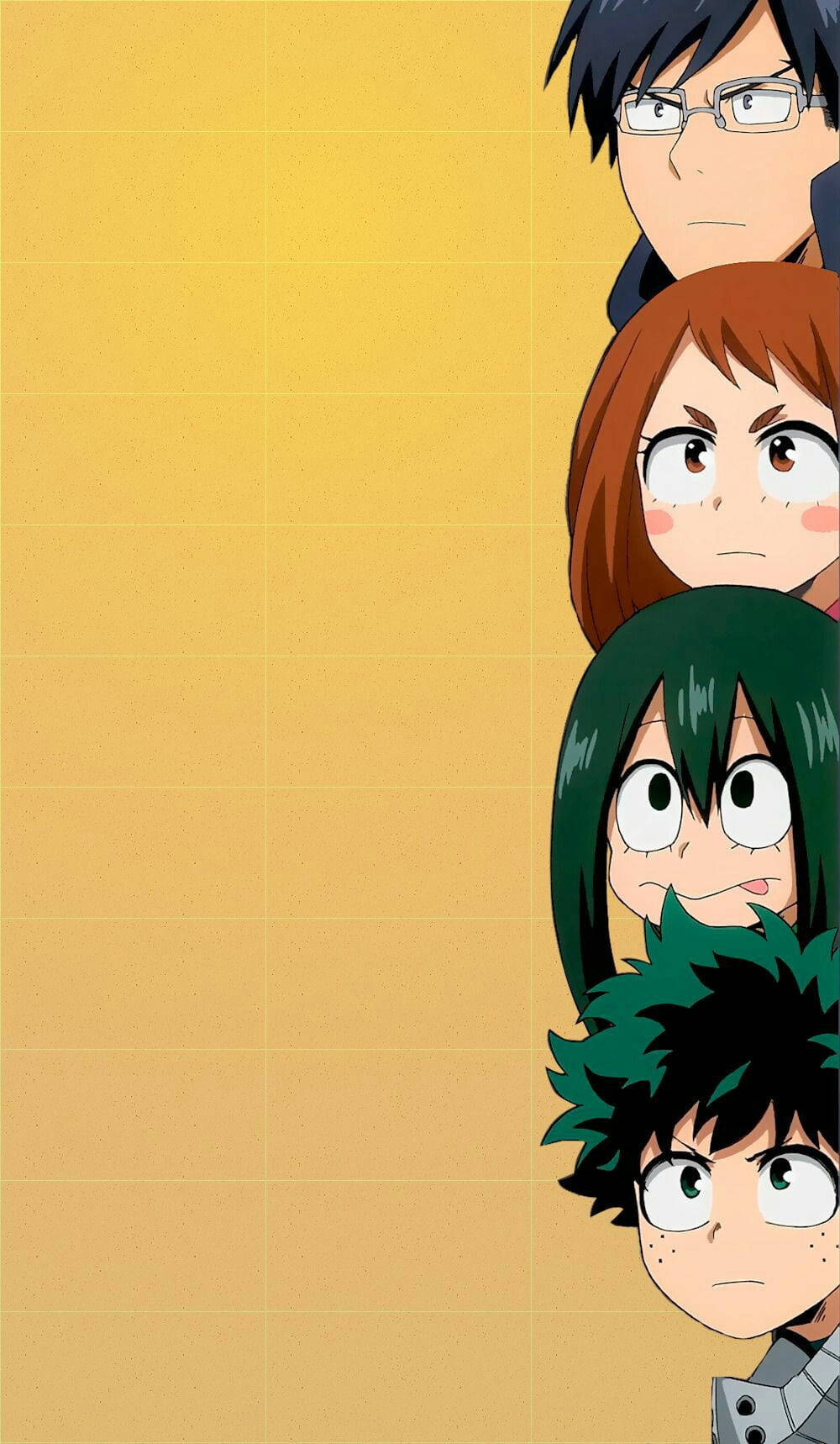 MHA Class 1A Chibi Wallpapers - Wallpaper Cave