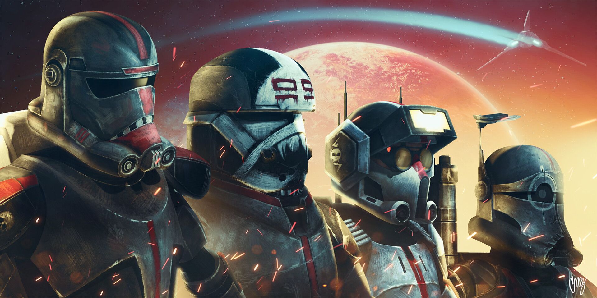 The Bad Batch Characters Desktop Wallpapers - Wallpaper Cave