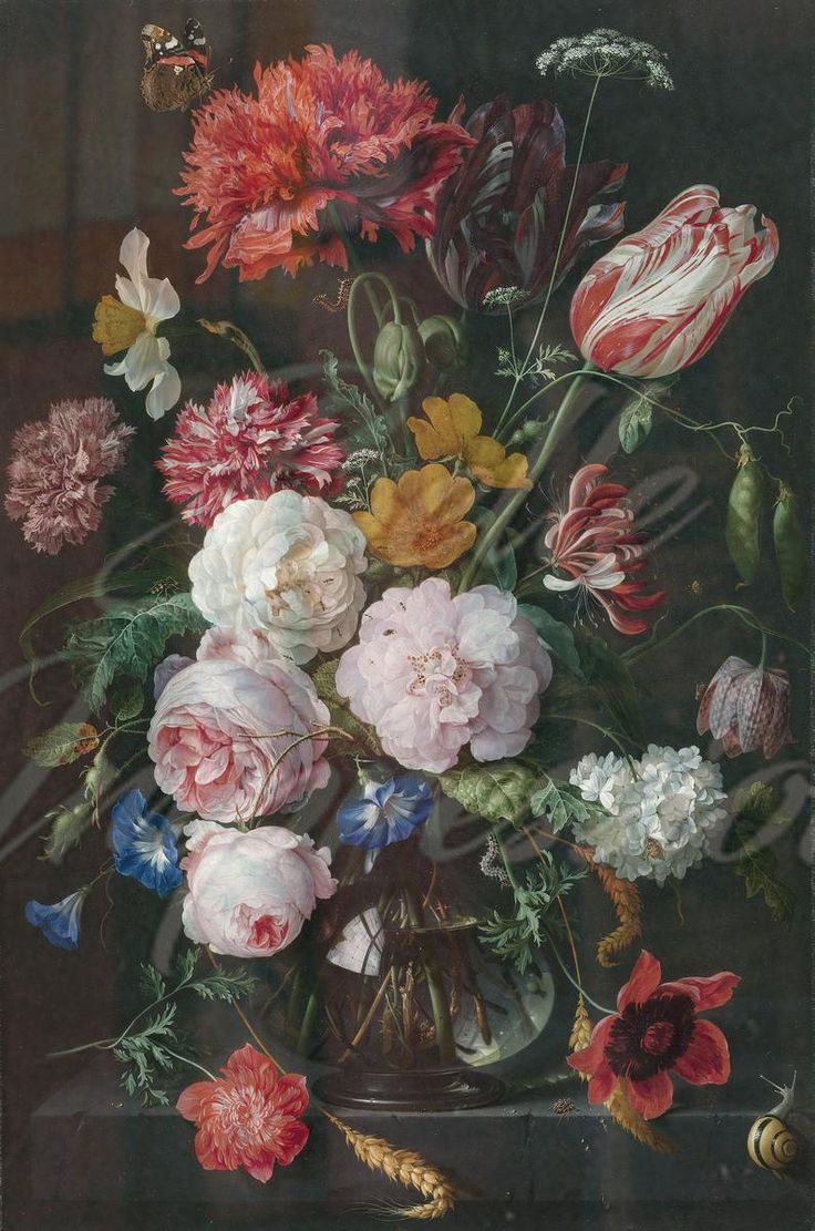 Flower Oil Painting Wallpapers - Wallpaper Cave