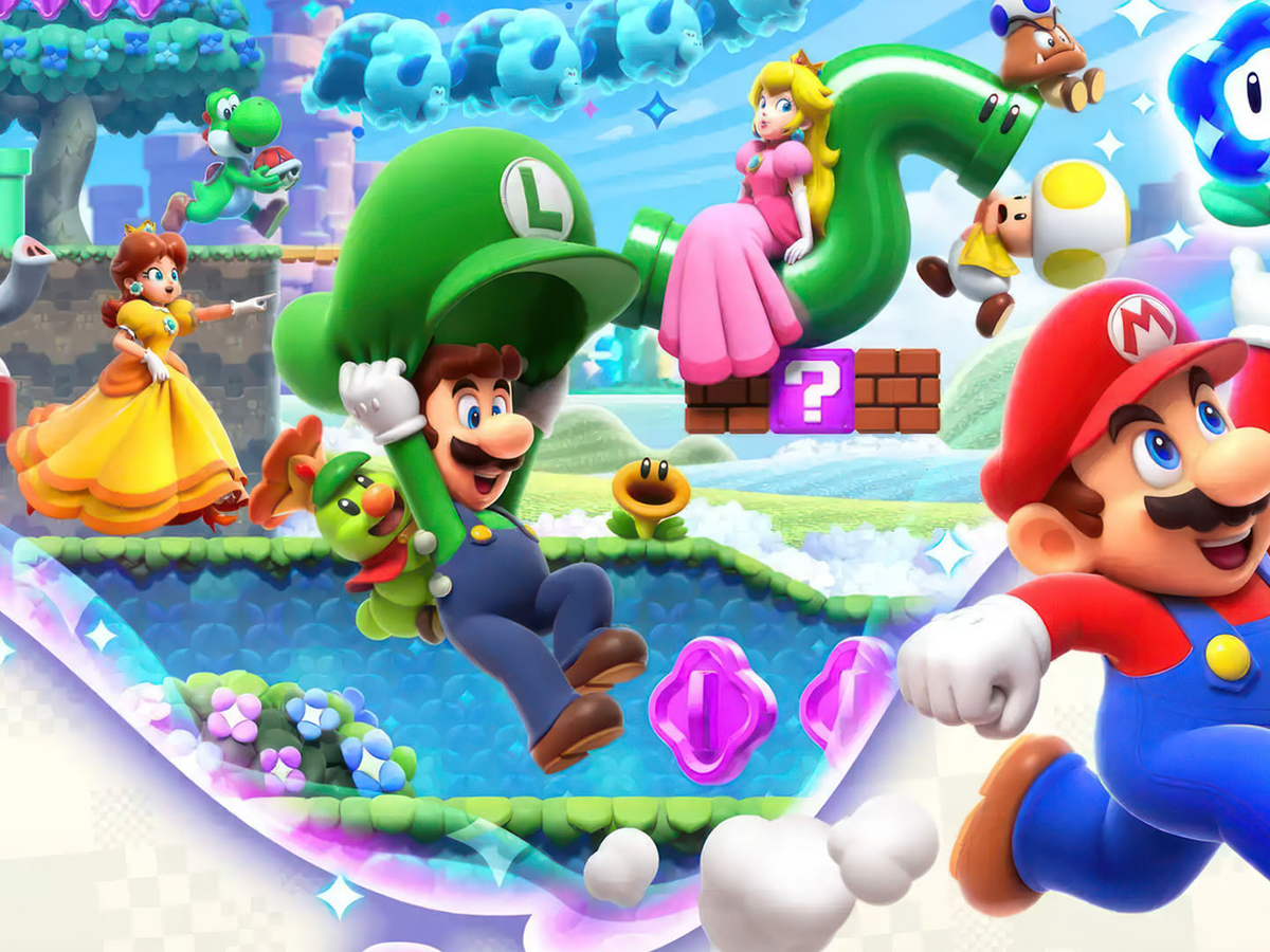 Super Mario Logo Wallpapers - Wallpaper Cave