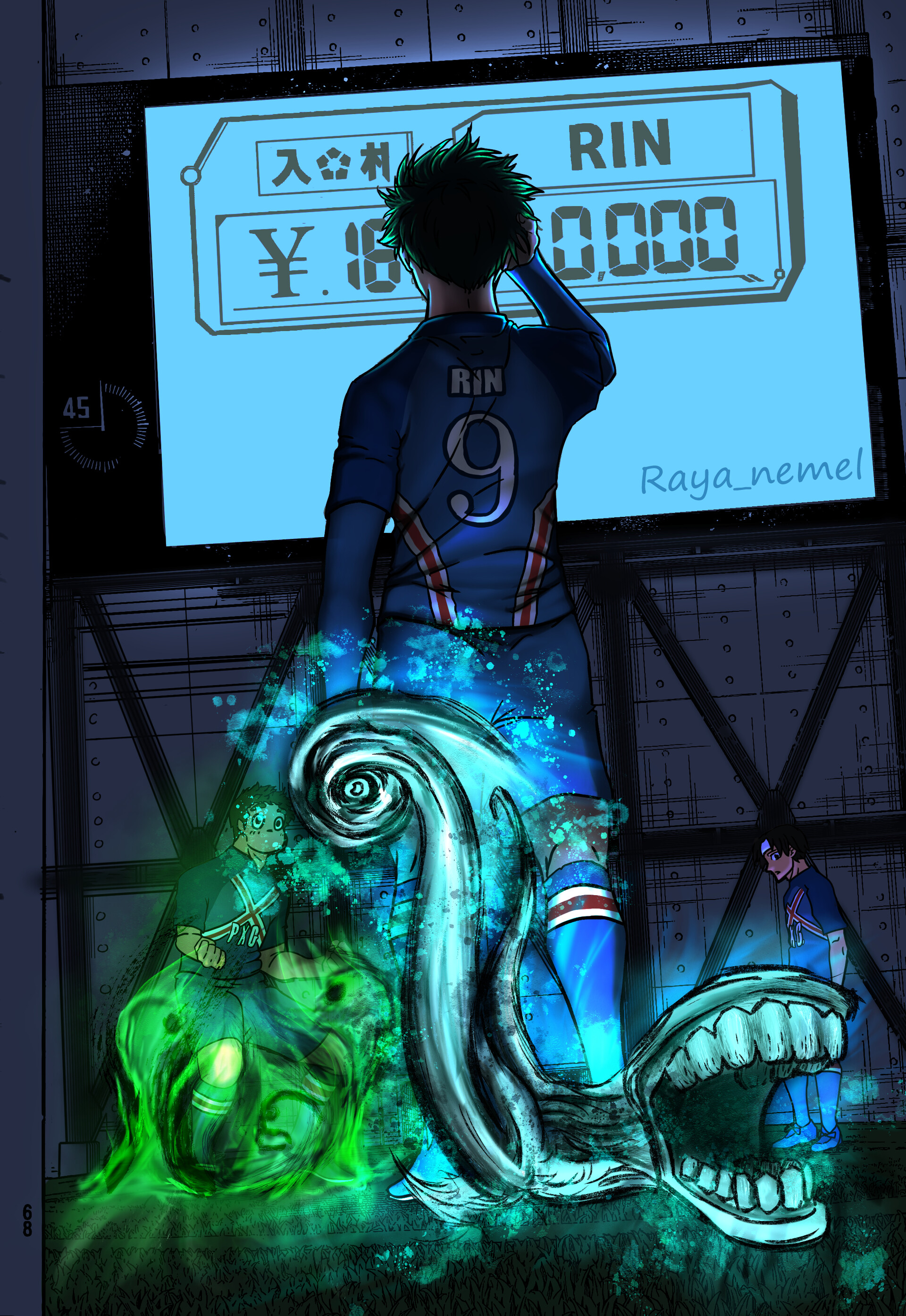 Blue Lock Manga Panel Phone Wallpapers - Wallpaper Cave