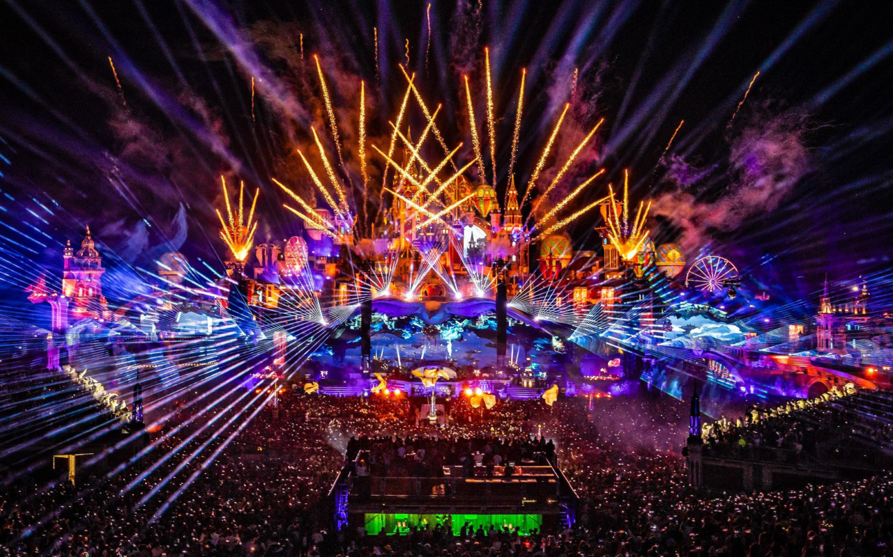 Tomorrowland 2024 Wallpaper Night